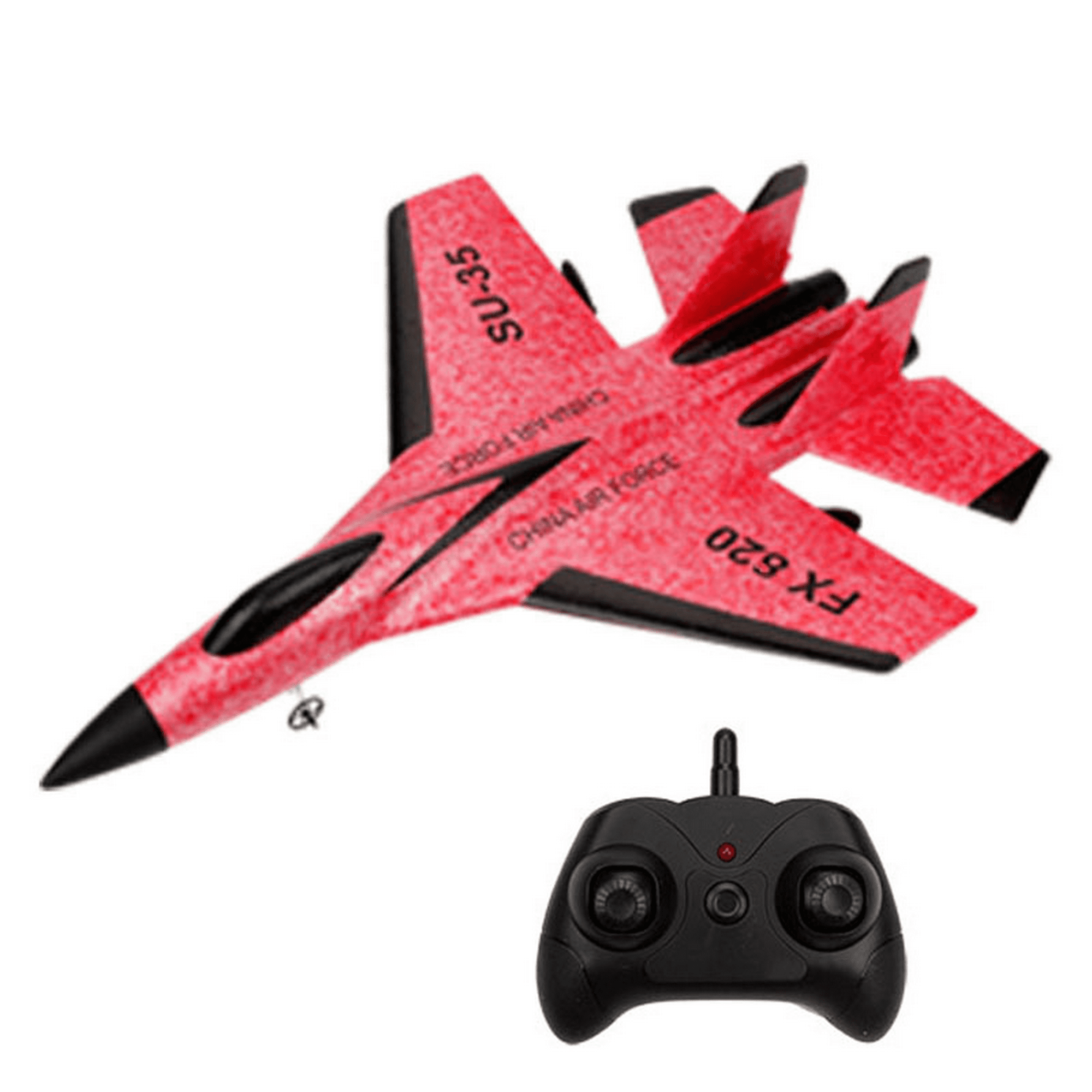 Avión RC Avión de control remoto Listo para volar, 2.4GHZ 2 | Walmart ...
