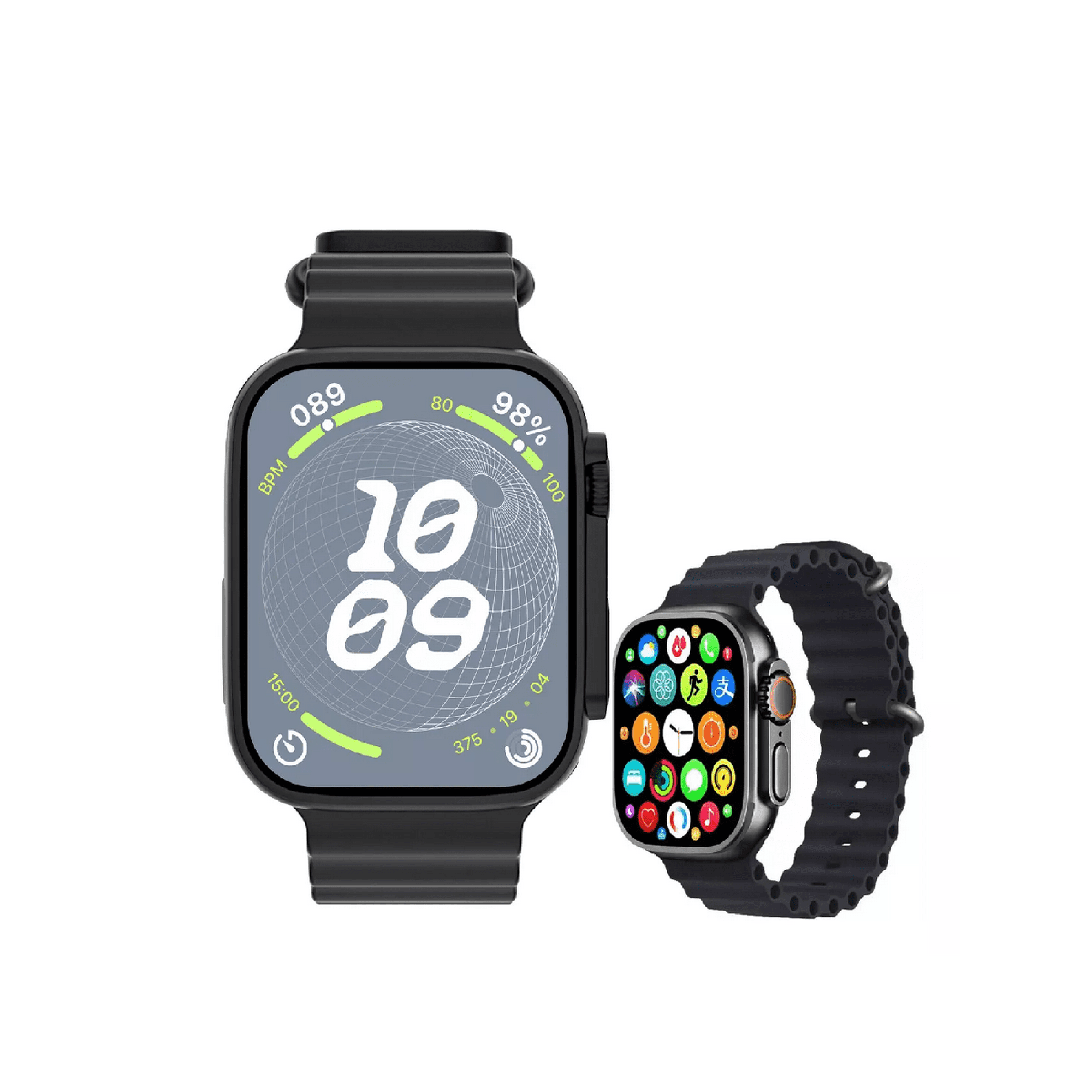 Reloj inteligente Smartwatch Función De Doble Toque, Negro | Walmart en ...