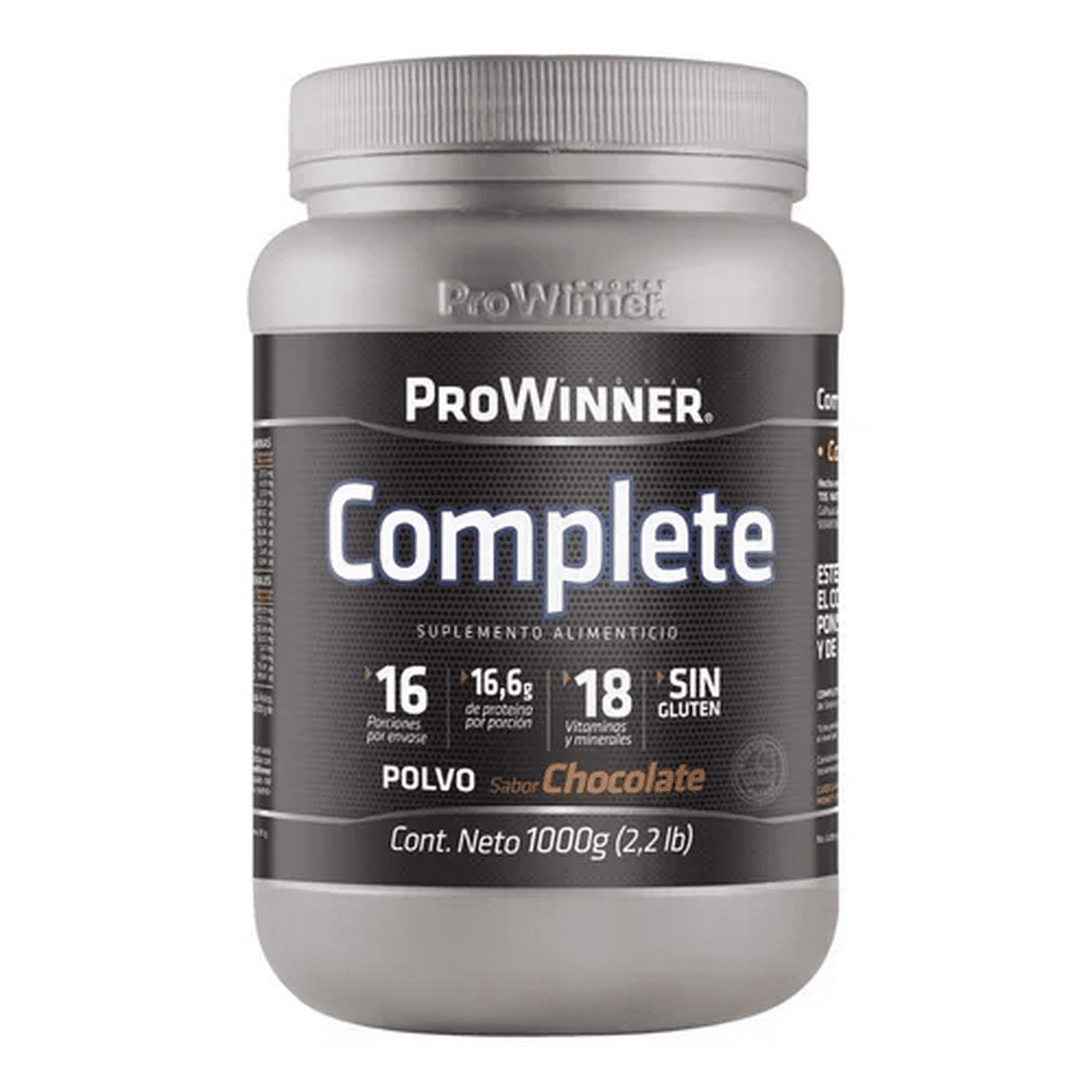 Suplemento Complete Polvo Sabor Chocolate (1 Kg) ProWinner PW-1248 ...