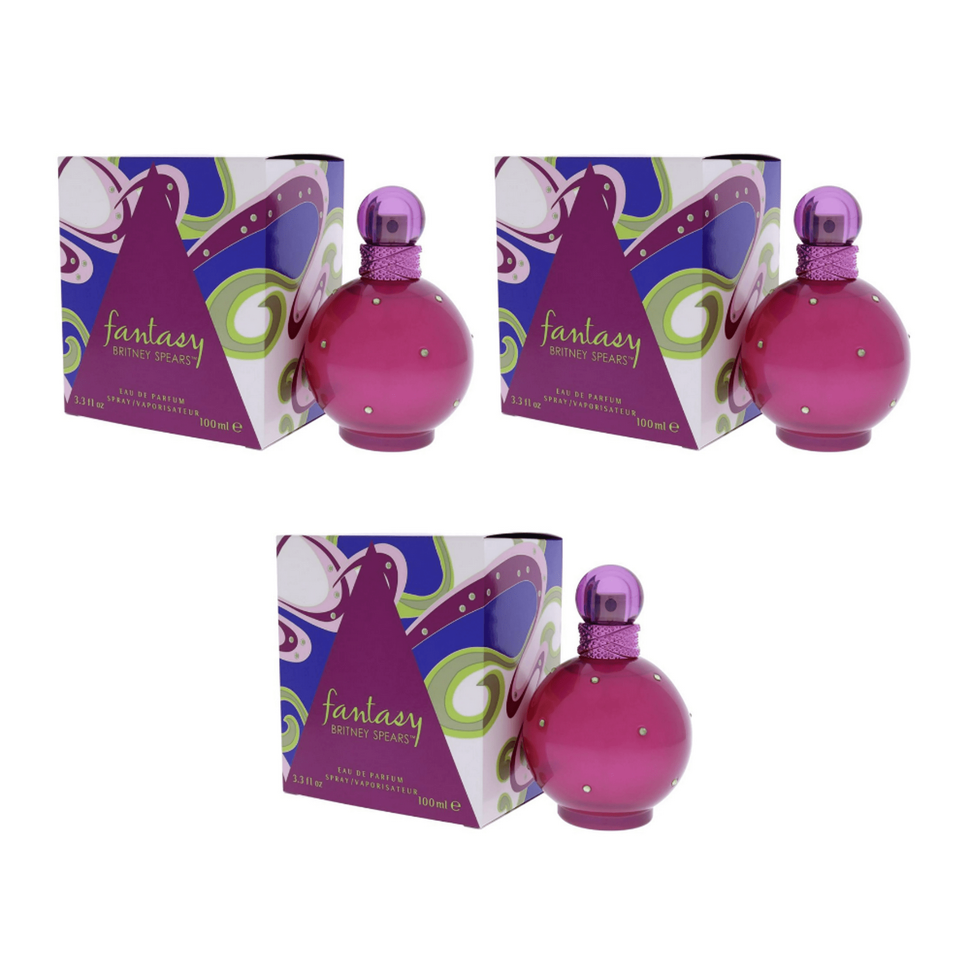 Paquete 3x2 Fantasy 100 ml Edp Spray | Walmart en línea