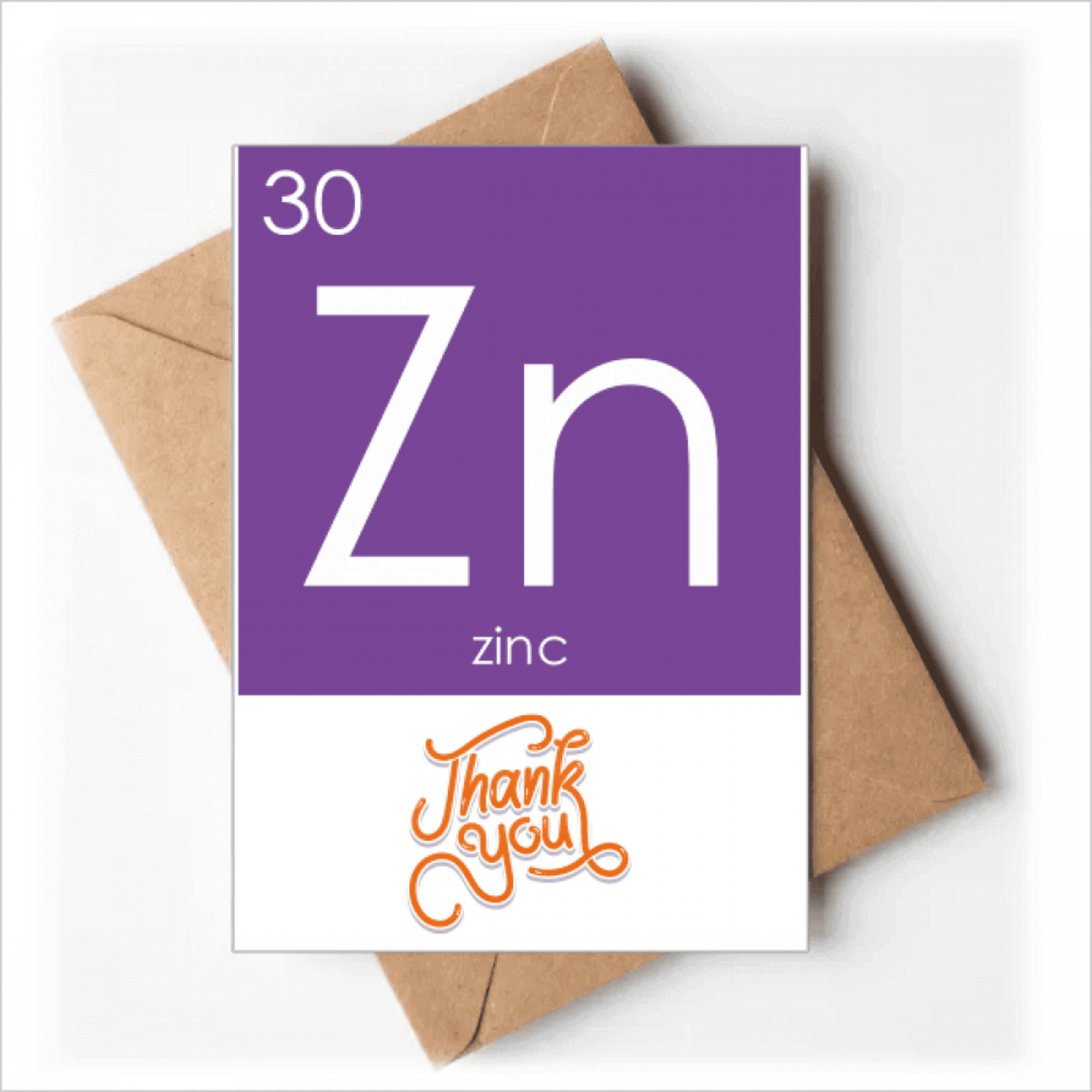 Química de metales de transición elementos periodo mesa Zinc Zn Nota en ...