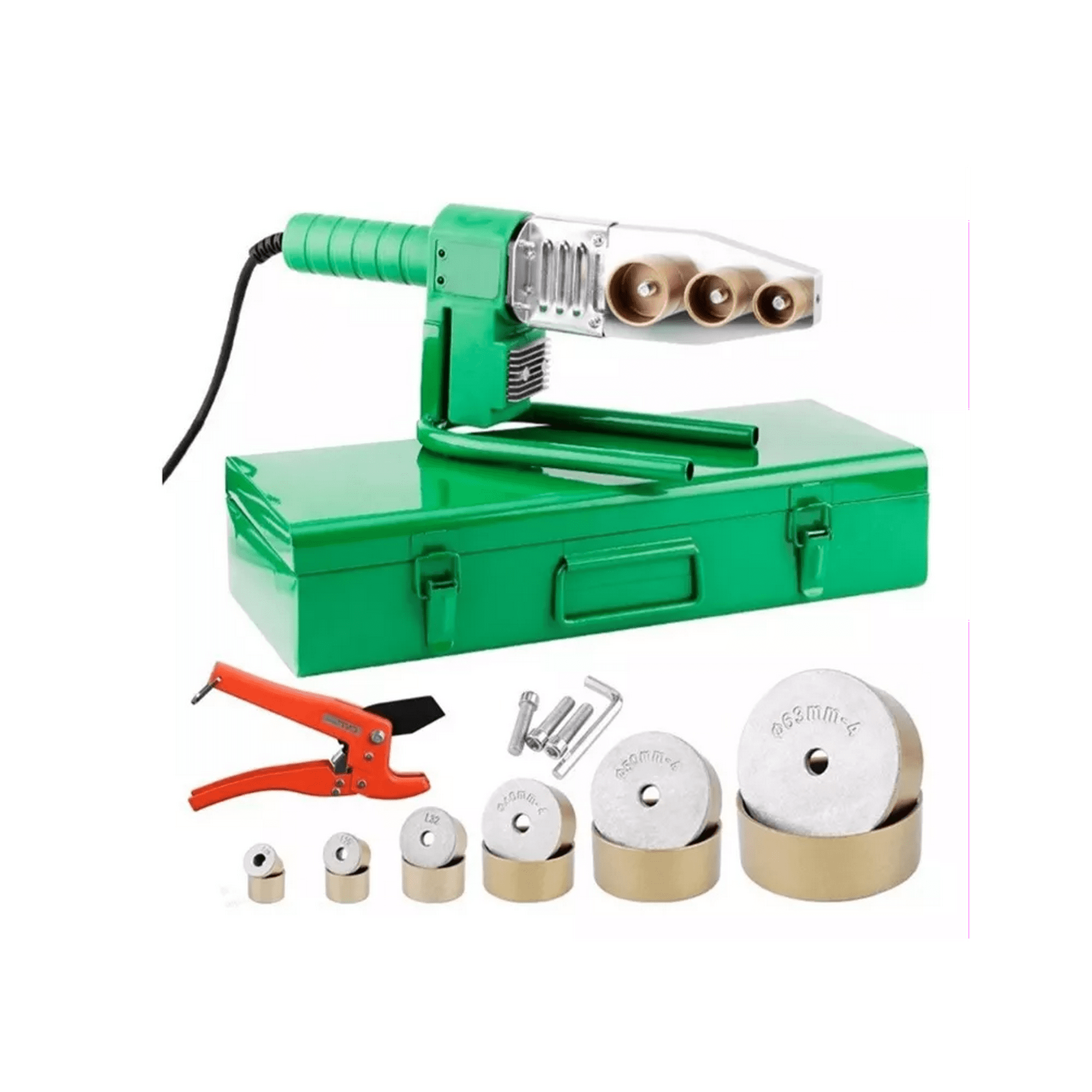 Termofusora Kit Incluye 6 Dados 20mm A 63mm Verde | Walmart en línea