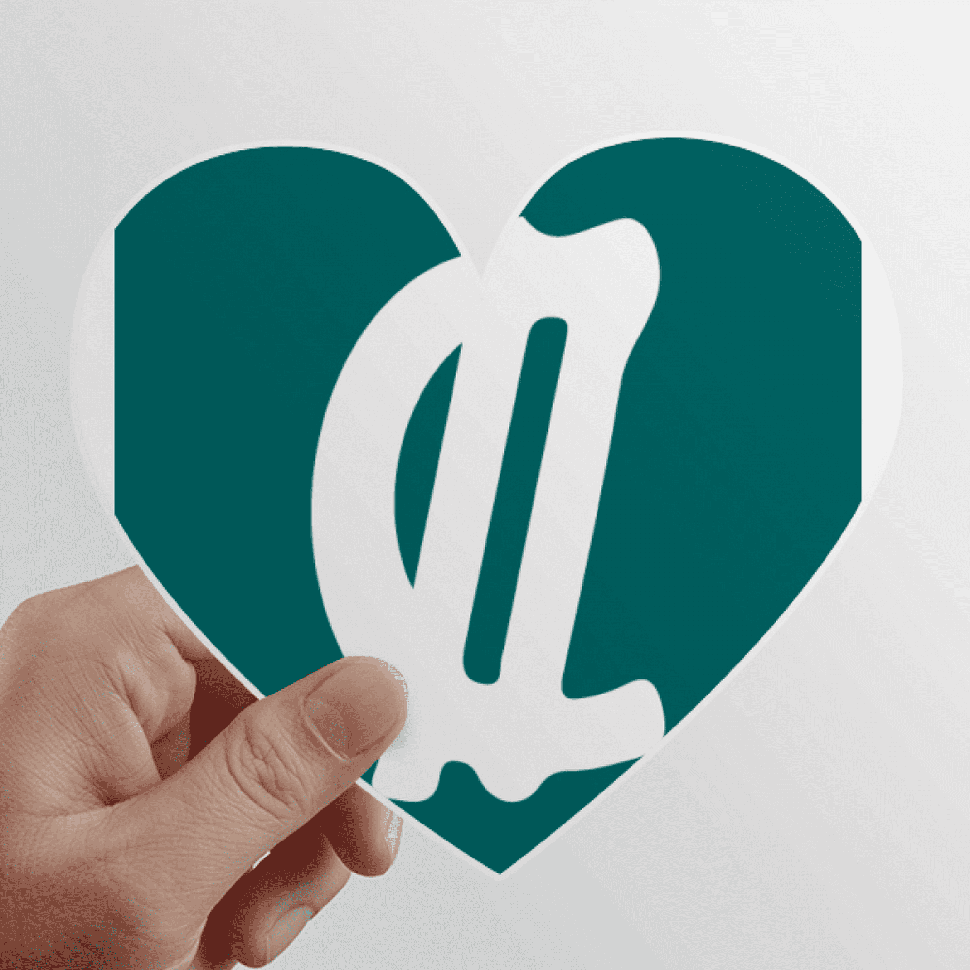 Costa Rica símbolo de moneda Colon CRC Calcomanías cardíacas ...