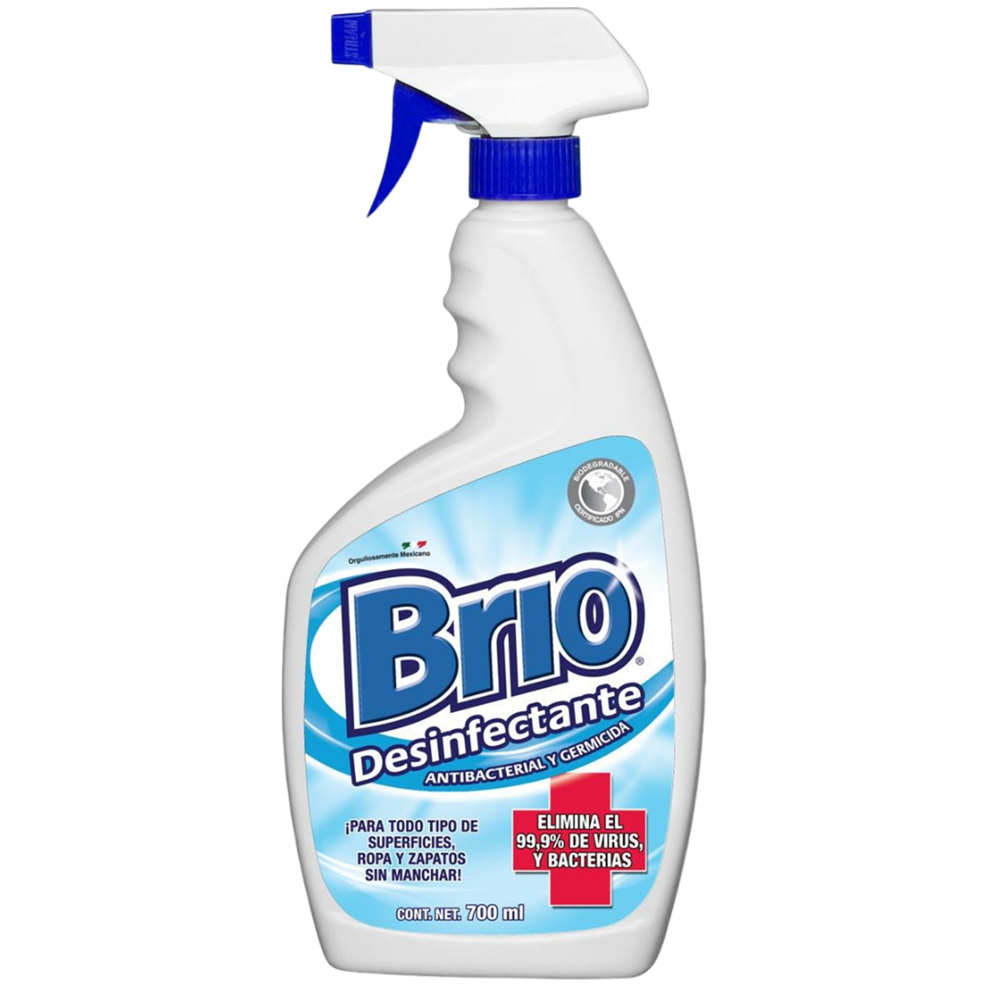 BRIO DESINFECTANTE ANTIBACTERIAL 700 ML BRIO 7502307130044MP | Walmart ...