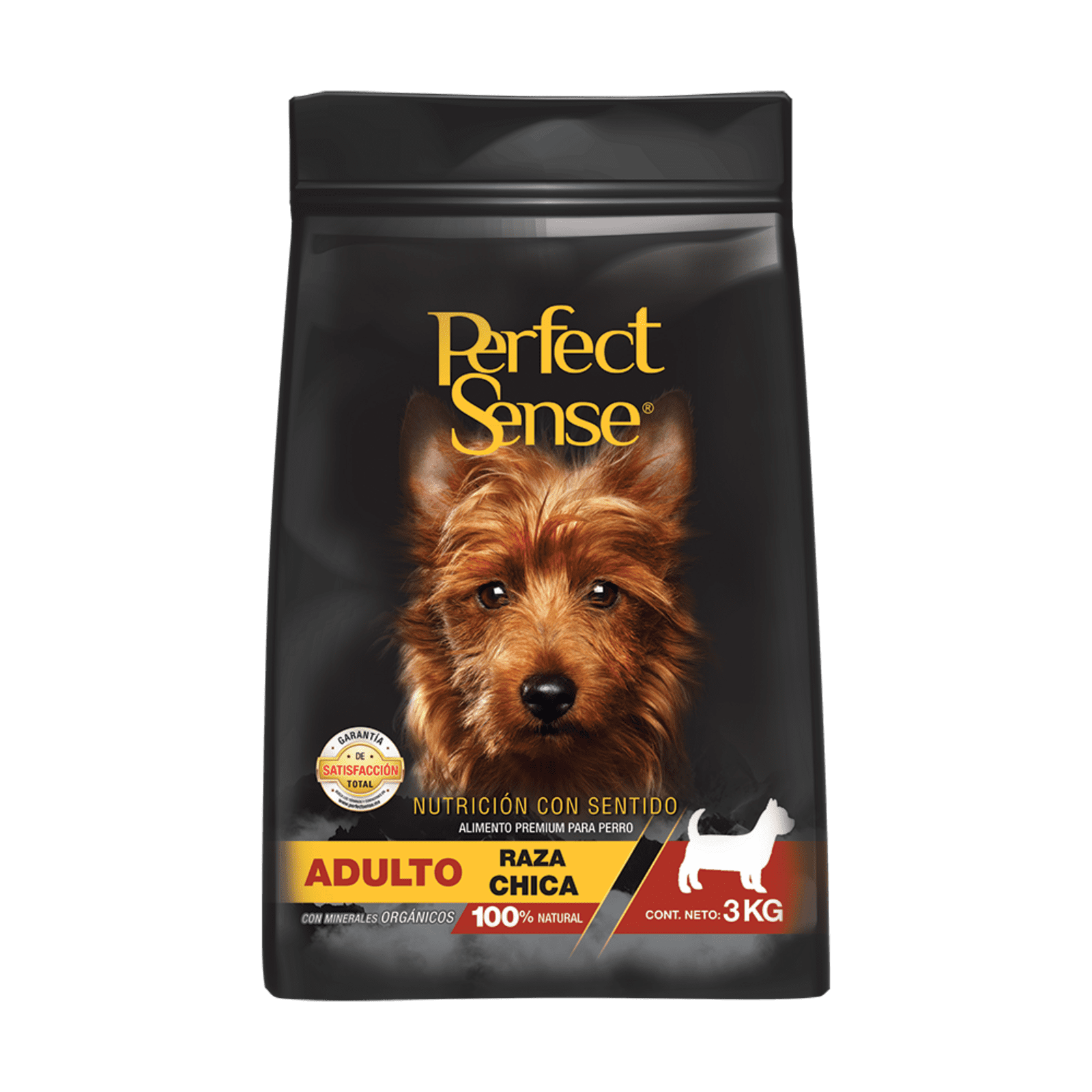 Alimento para Perro Adulto Raza Pequeña 3 Kg Perfect Sense Perfect ...