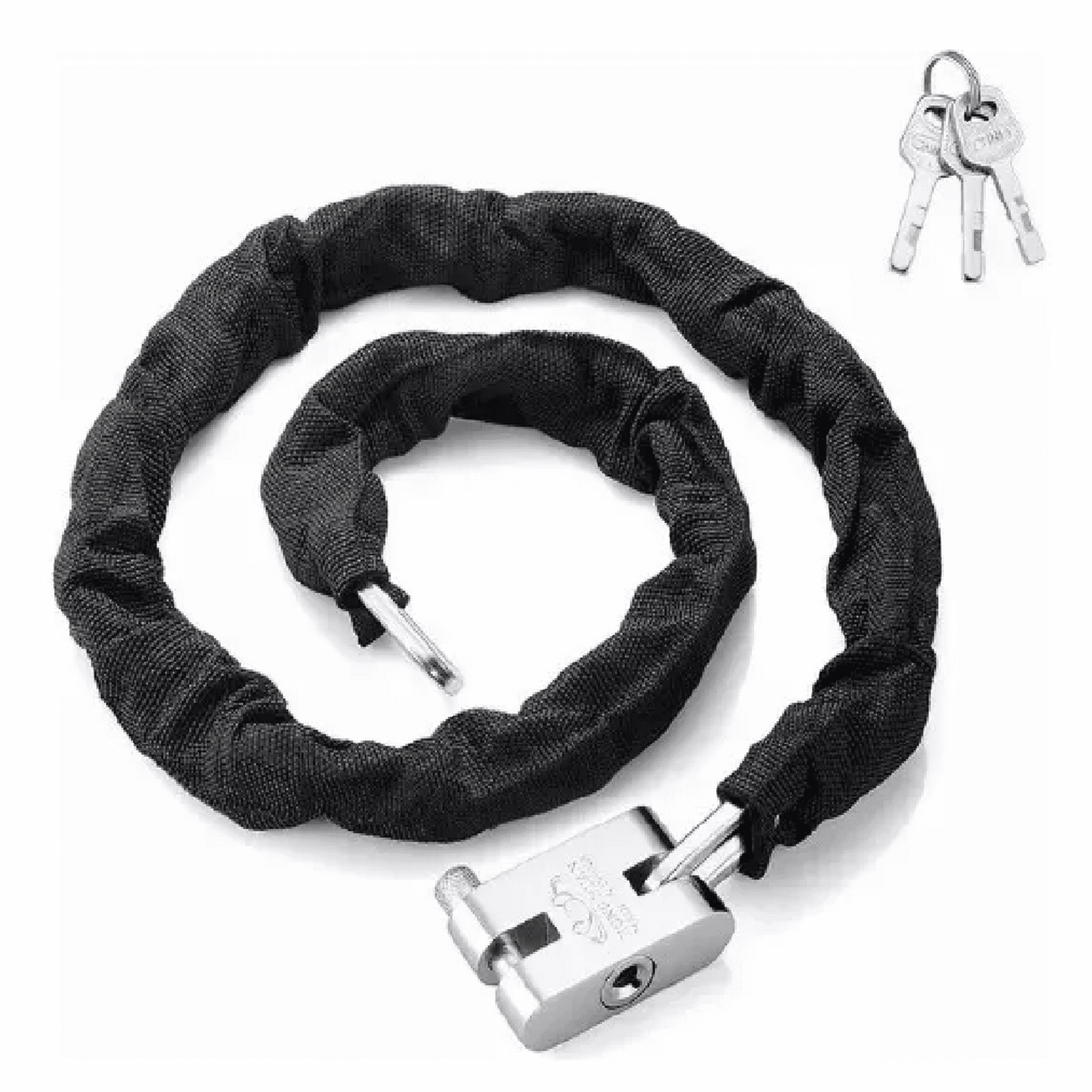 Candado Cadena Reforzado Alta Seguridad Para 1.2m Negro | Bodega ...