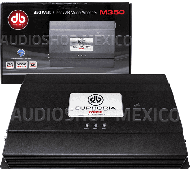 Amplificador Monoblock Euphoria Audio M350 350 Watts Clase AB 2 Ohms ...