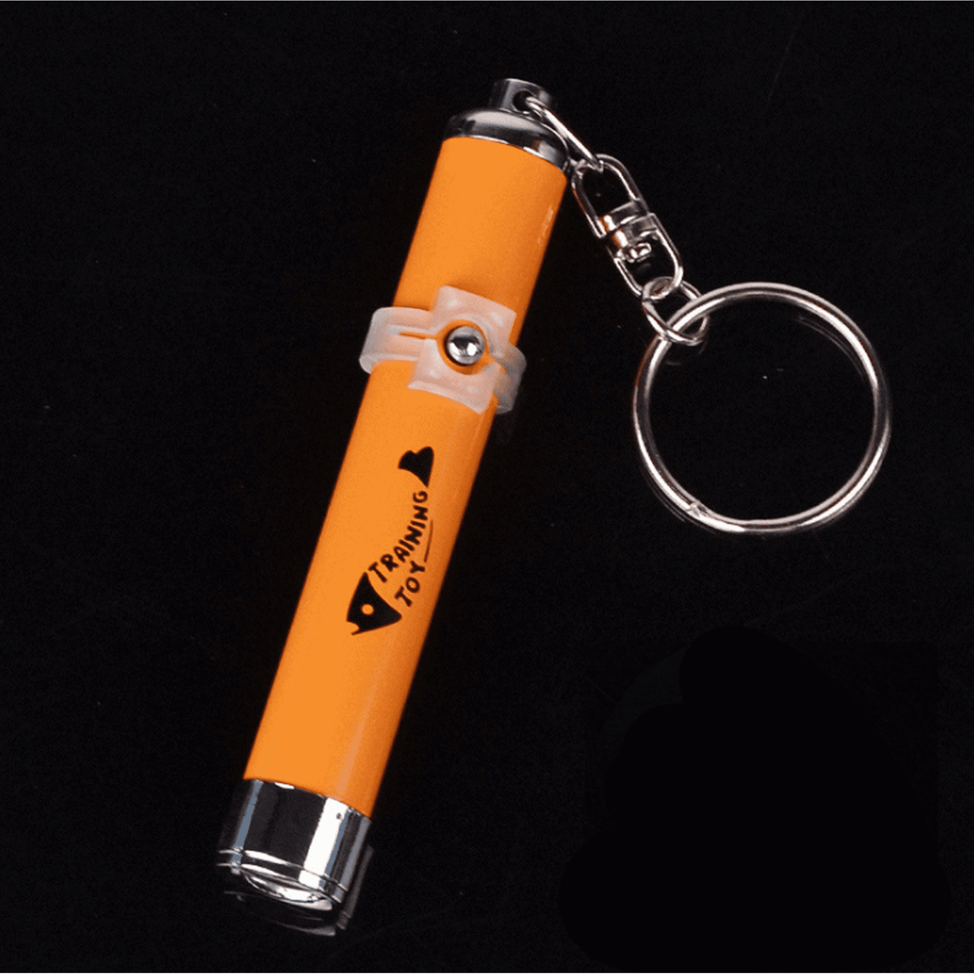 Mascota láser gato juguete gato proyección lámpara LED amarillo ...