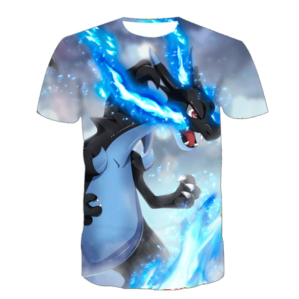 Camisetas de Pokémon para niños y niñas, ropa de Pikachu, Squirtle, 3D ...