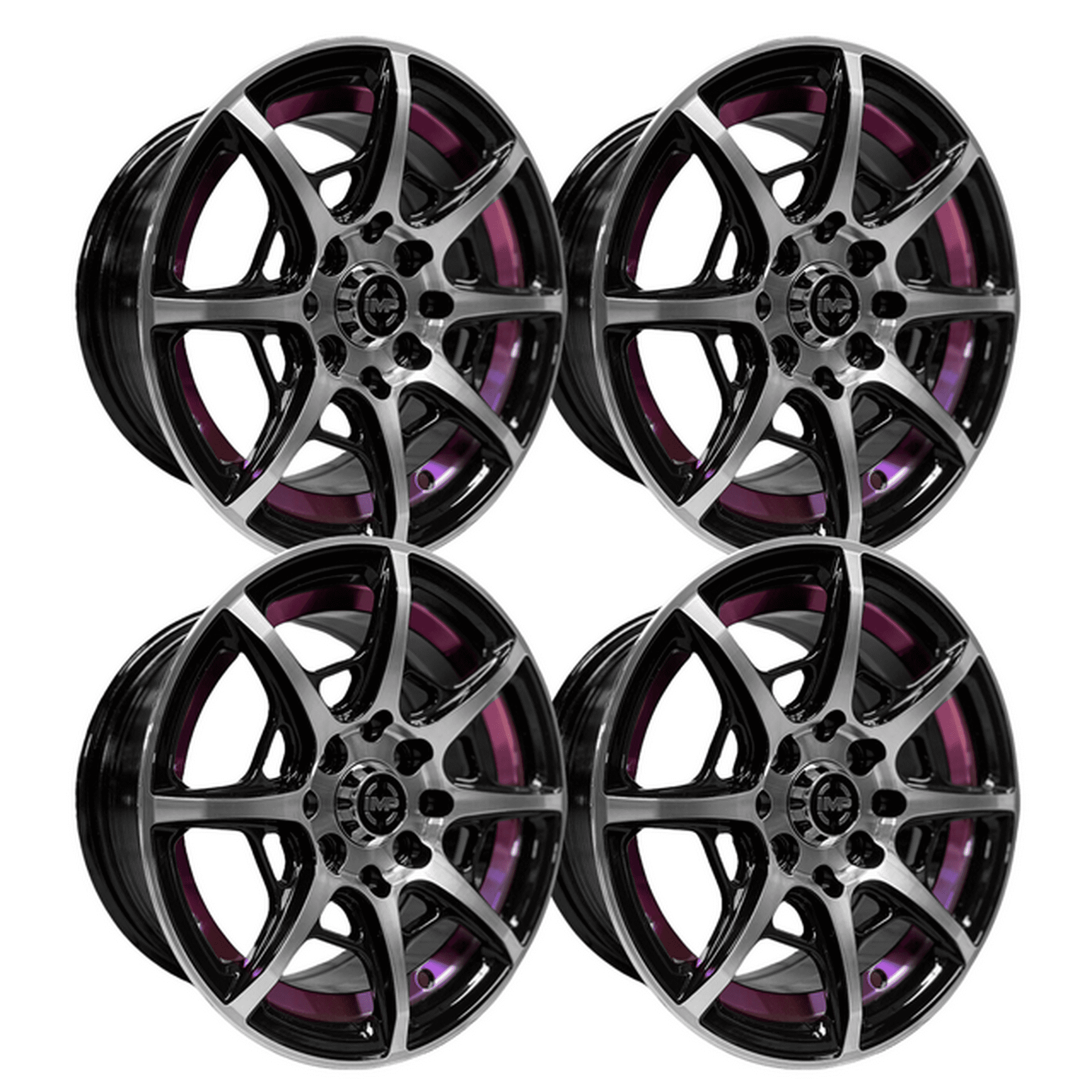 Rines 13 8x100/114.3 Bmf Purple Under Matiz Tsuru | Walmart en línea