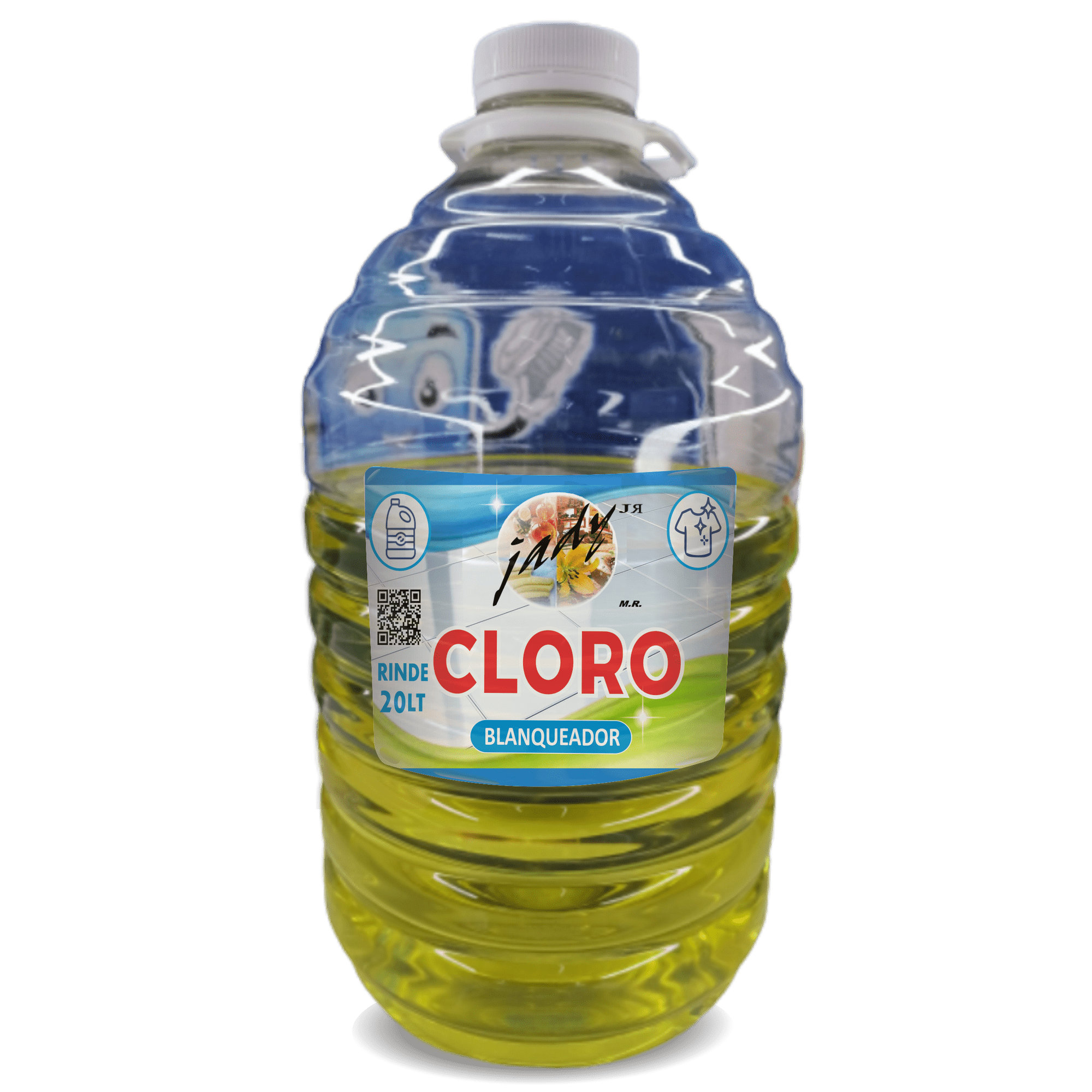 Cloro Blanqueador Concentrado para 20 litros Plim01 Jady quimica Cloro ...