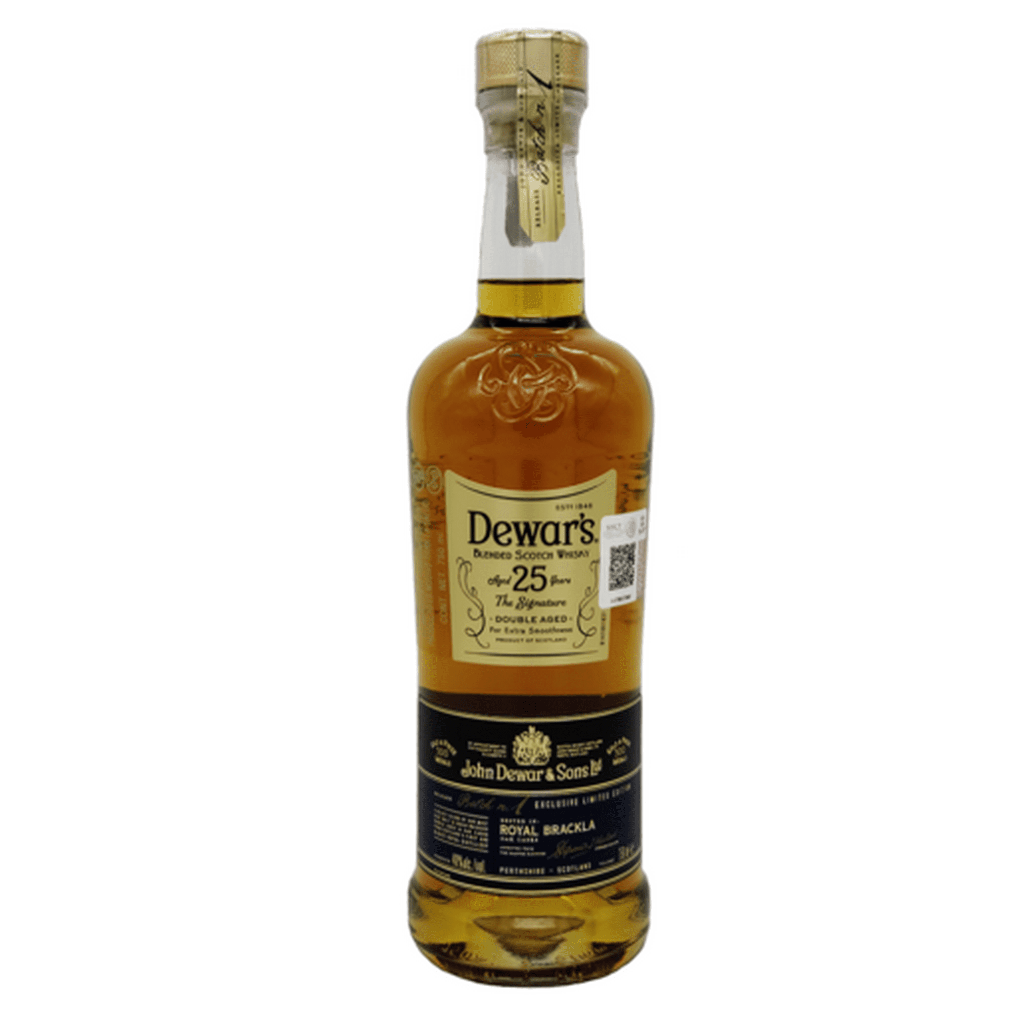 Pack de 12 Whisky Dewars Blend 25 Años 750 ml Dewars Blend 25 Años ...