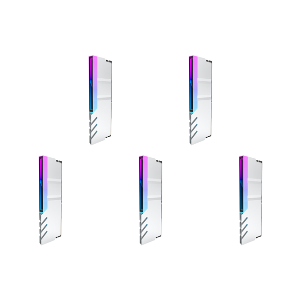 Likrtyny Disipador Calor DDR4 DDR5 Ram Cooler Radiador 5V 3PIN ARGB ...