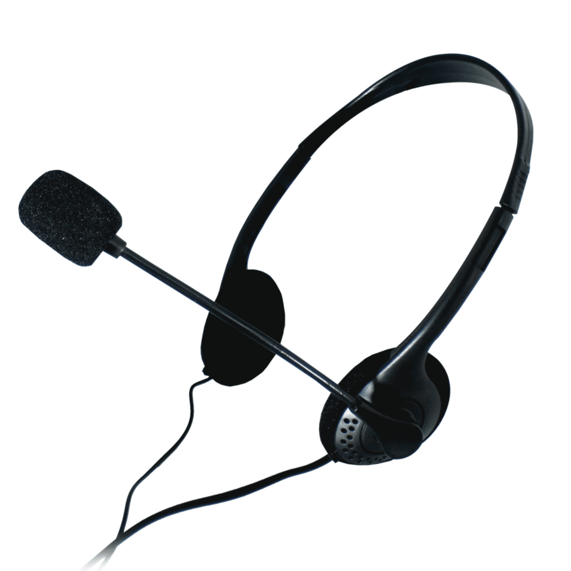 DIADEMA ALAMBRICA GHIA CON MICROFONO BASICA PARA PC COLOR NEGRO 2 ...