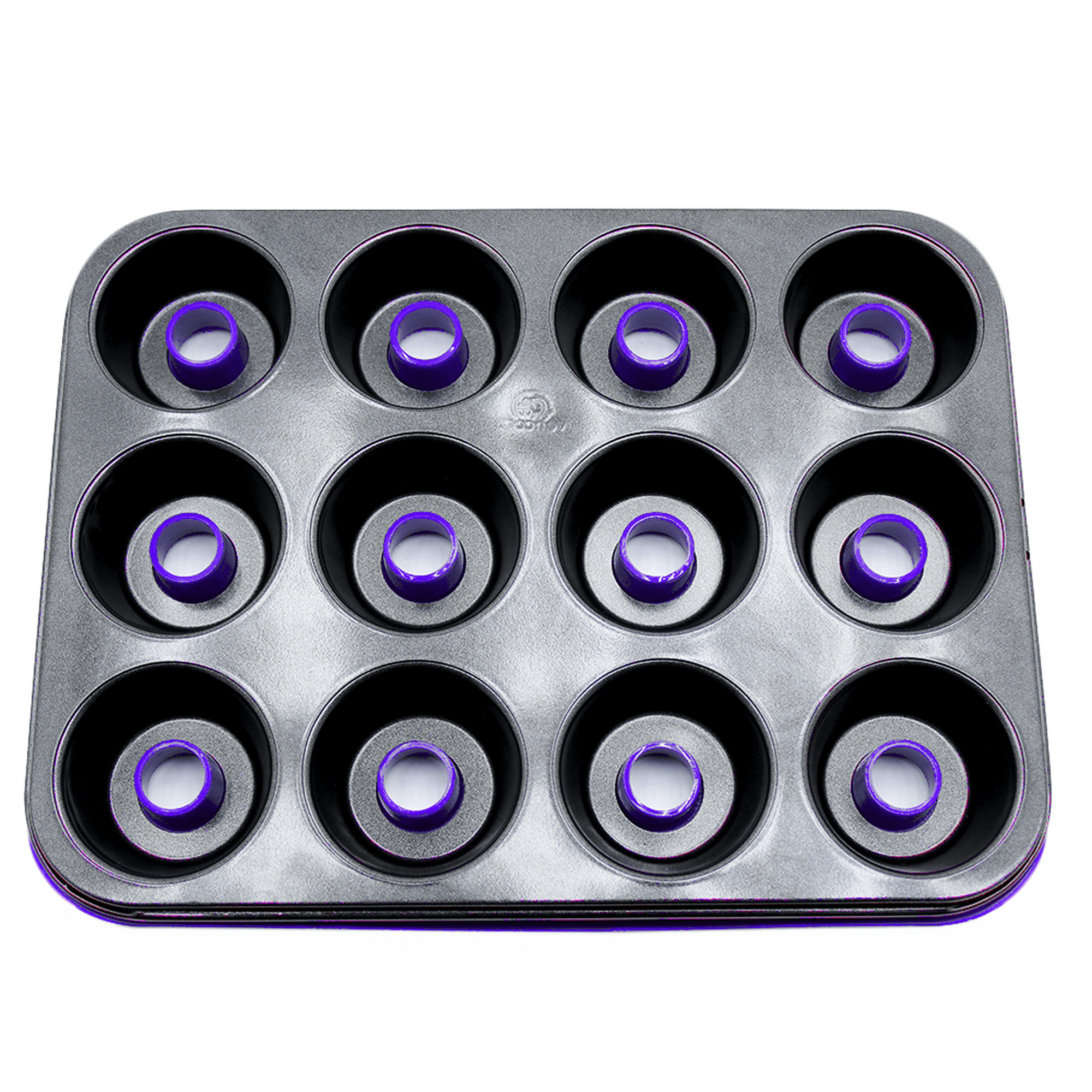 Molde De Muffins Con Push Up Y Antiadherente Con12 Cavidades Vencort ...