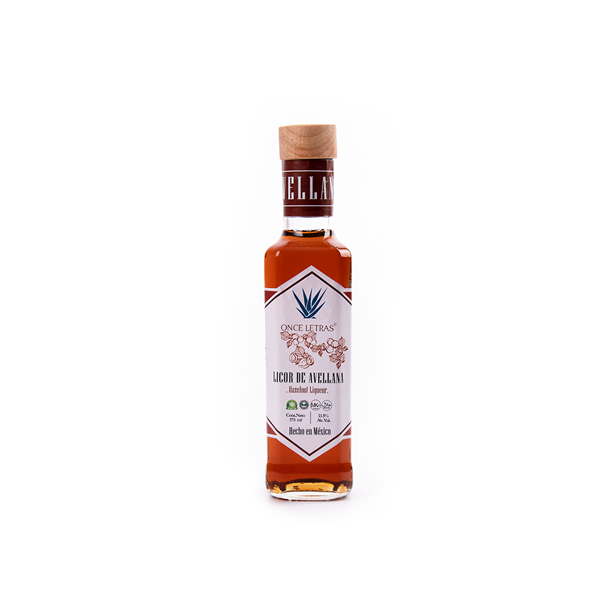 ONCE LETRAS Licor de Avellana 375ml ONCE LETRAS OLLAV375 | Bodega ...