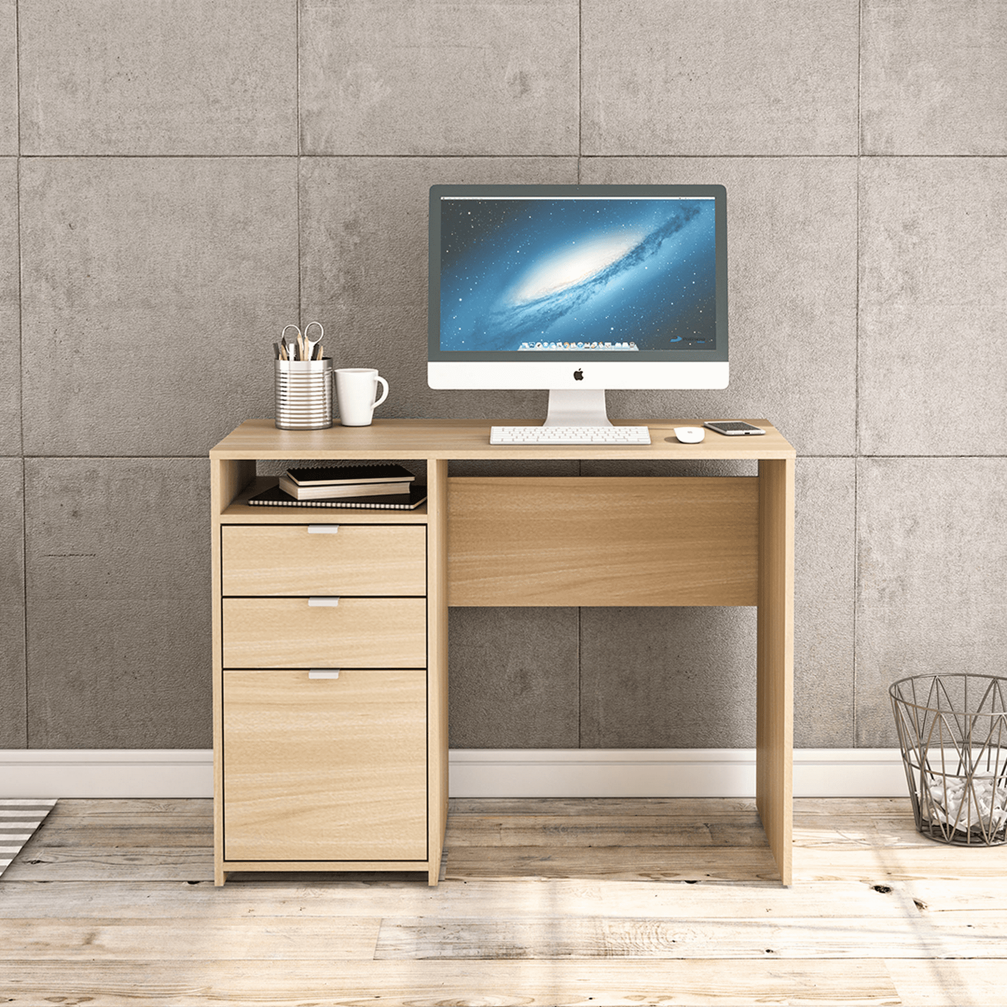 Mobi Escritorio para Computadora de Madera Modelo Edison | Walmart en línea