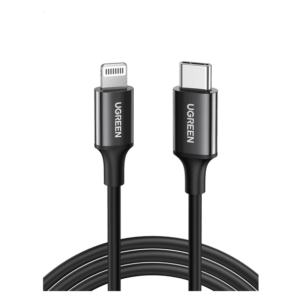 UGREEN Cable Usb C a Lightning MFI, Carga Rápida 1m | Bodega Aurrera en línea