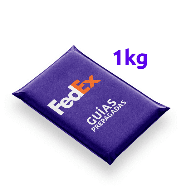 Guia Prepagada de Paqueteria (electrónica) FedEx 1KG Día Siguiente ...