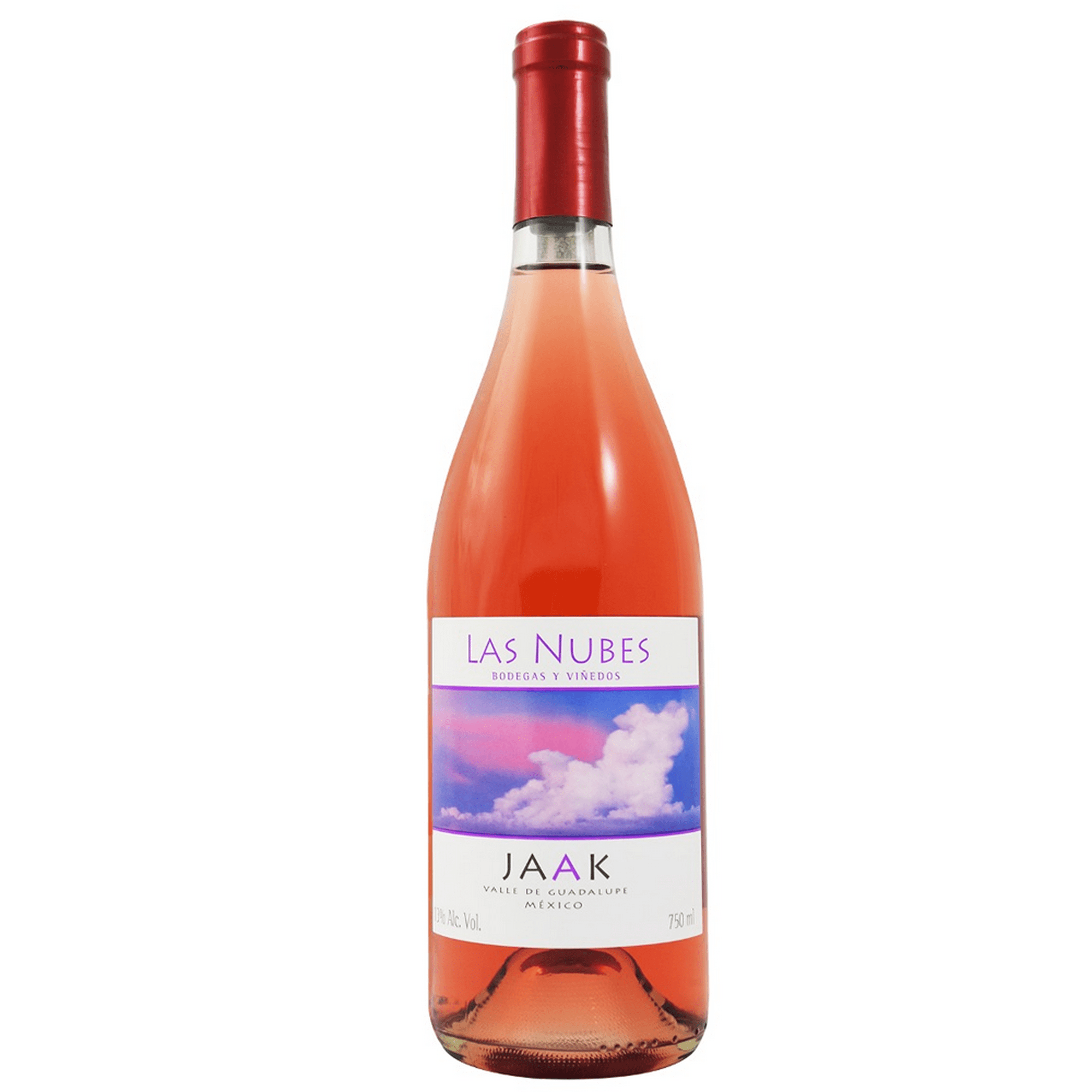 Pack de 6 Vino Rosado Las Nubes Jaak 750 ml Las Nubes Jaak | Walmart en ...