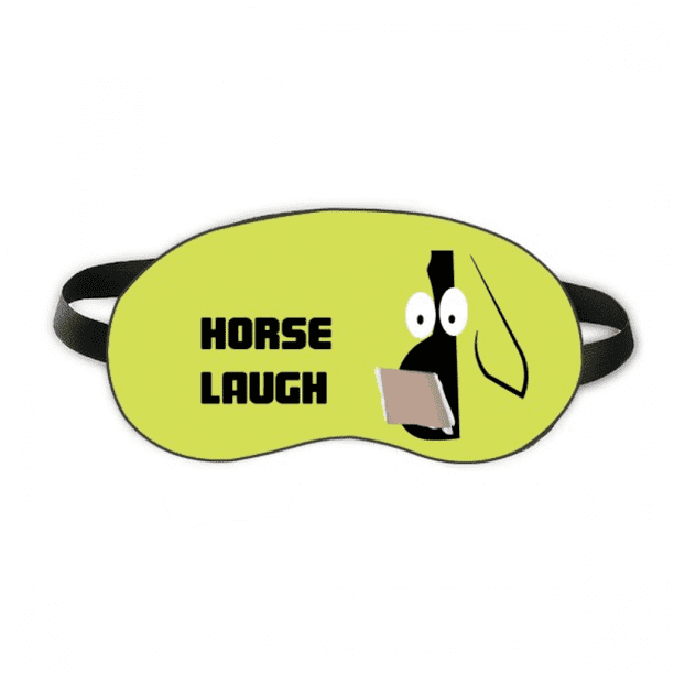 Caballo verde horselaugh boca ancha Máscara de sueño | Bodega Aurrera ...