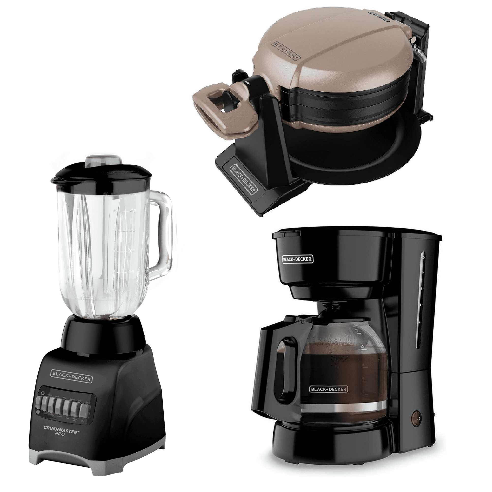 KIT DE COCINA LICUADORA + WAFFLERA + CAFETRA BLACK DECKER | Walmart en ...