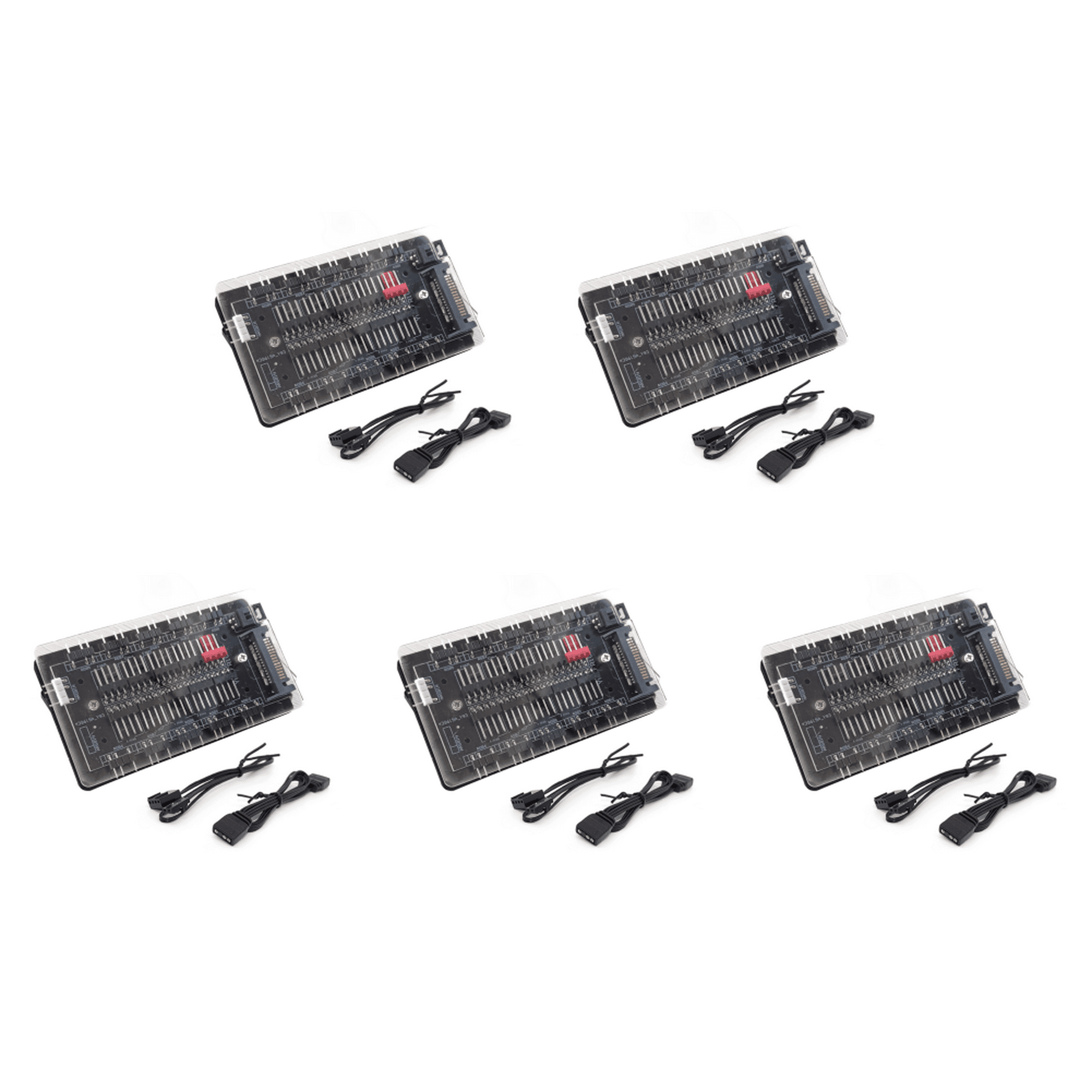 10 PWM -en-1 ARGB Cable Splitter Hub Sincronización ARGB Hub para Case ...
