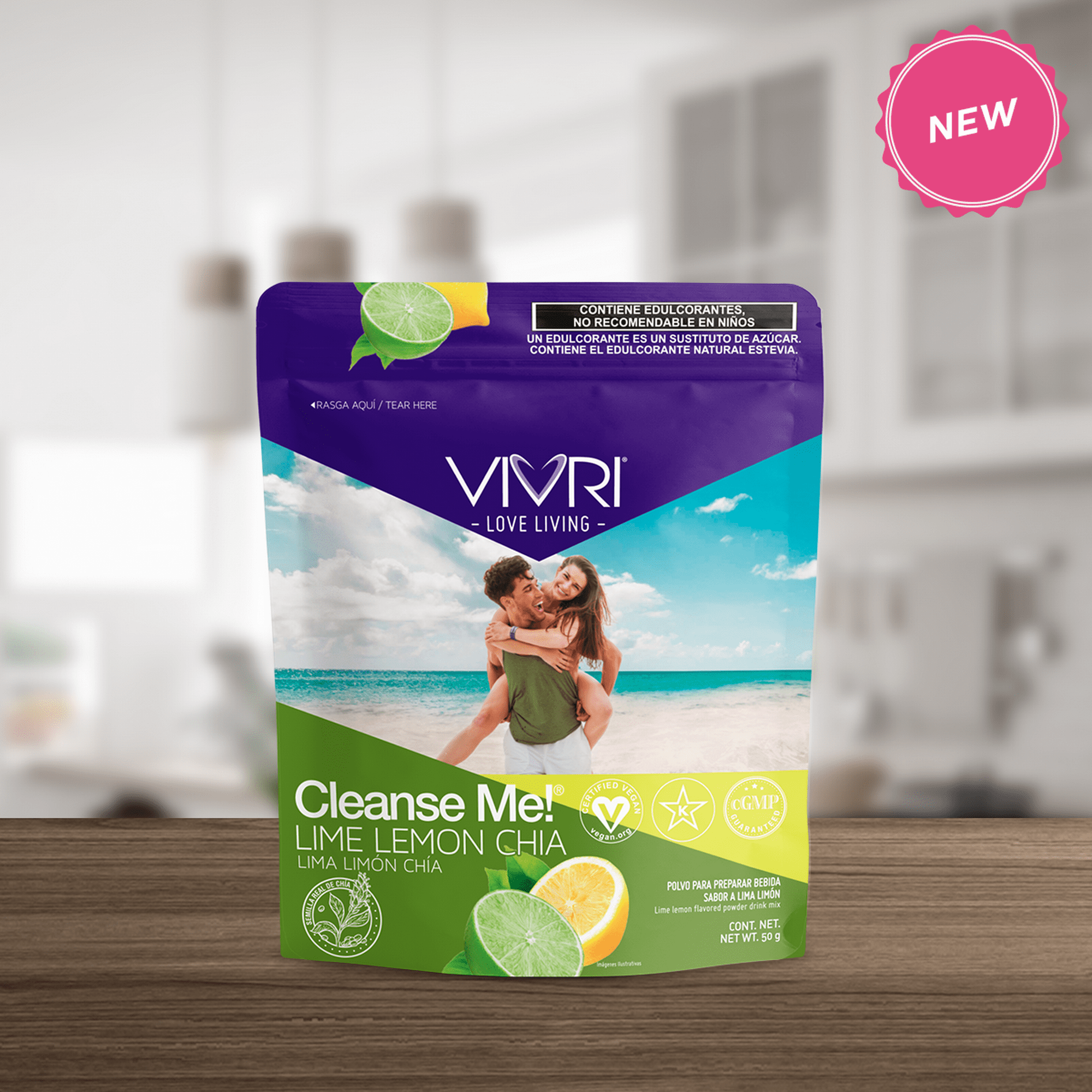 VIVRI Cleanse Me sabor Lima-limon 10 porciones Vivri Vivri | Walmart en ...