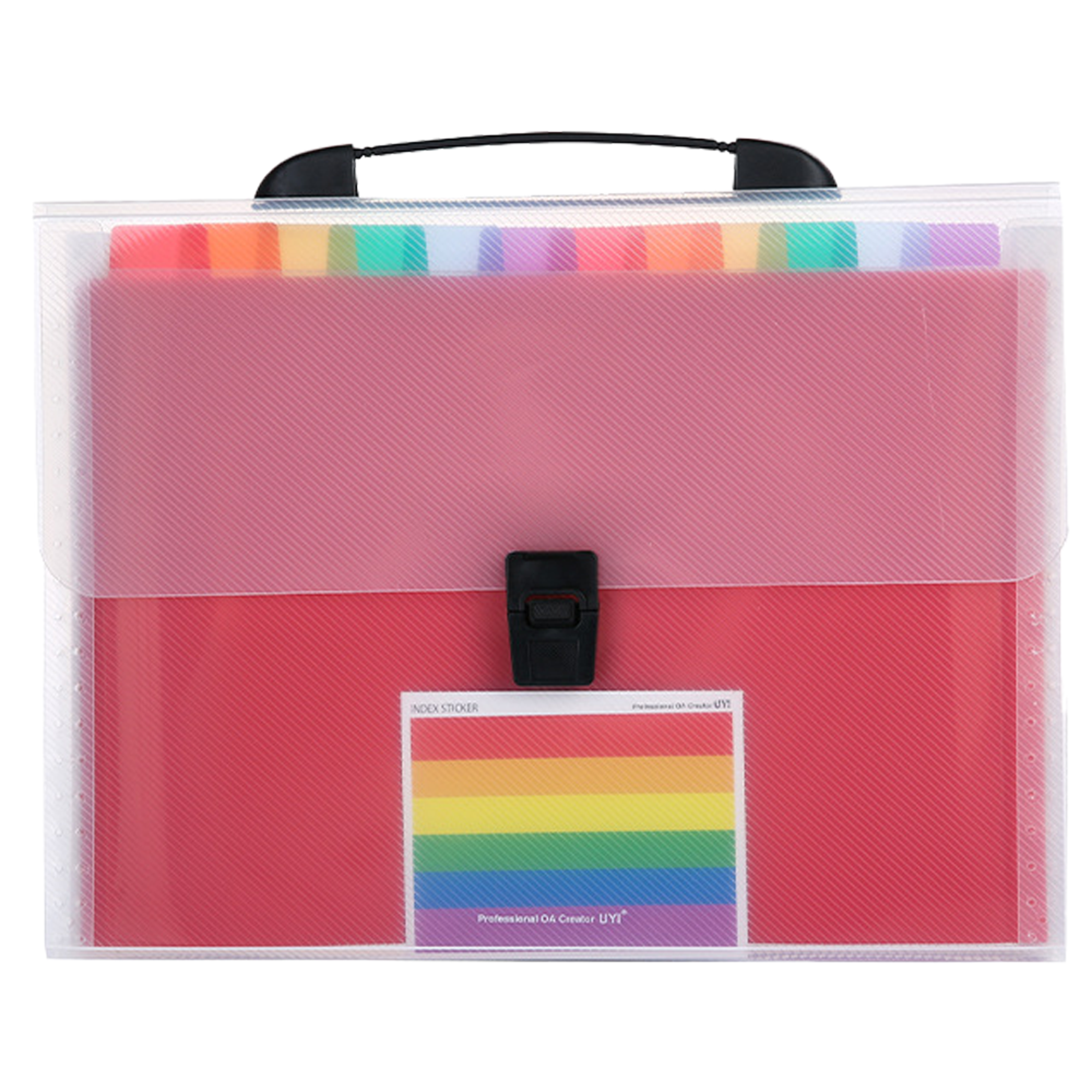 Administrador de archivos de carpetas de expansión de bolsillo con asa ...