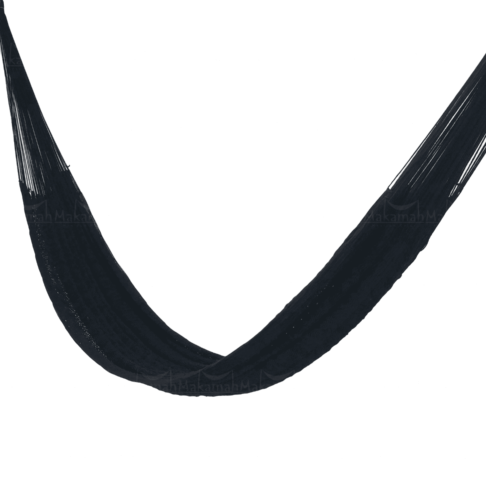 Hamaca Matrimonial Color Negro Makamah Hamaca Tradicional de Algodón ...