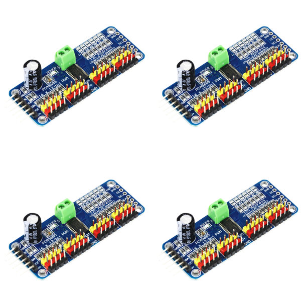 Módulo 16 canales 12 bits PWM/Servo Driver I2C Interfaz PCA9685 40-1000Hz 5-10V | Bodega Aurrera ...