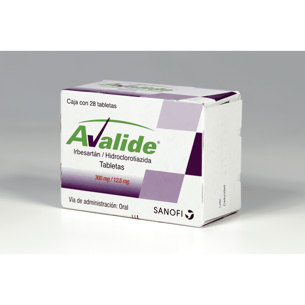 Avalide 300/12.5 mg 28 tabletas || Bodega Aurrera Despensa a tu Casa