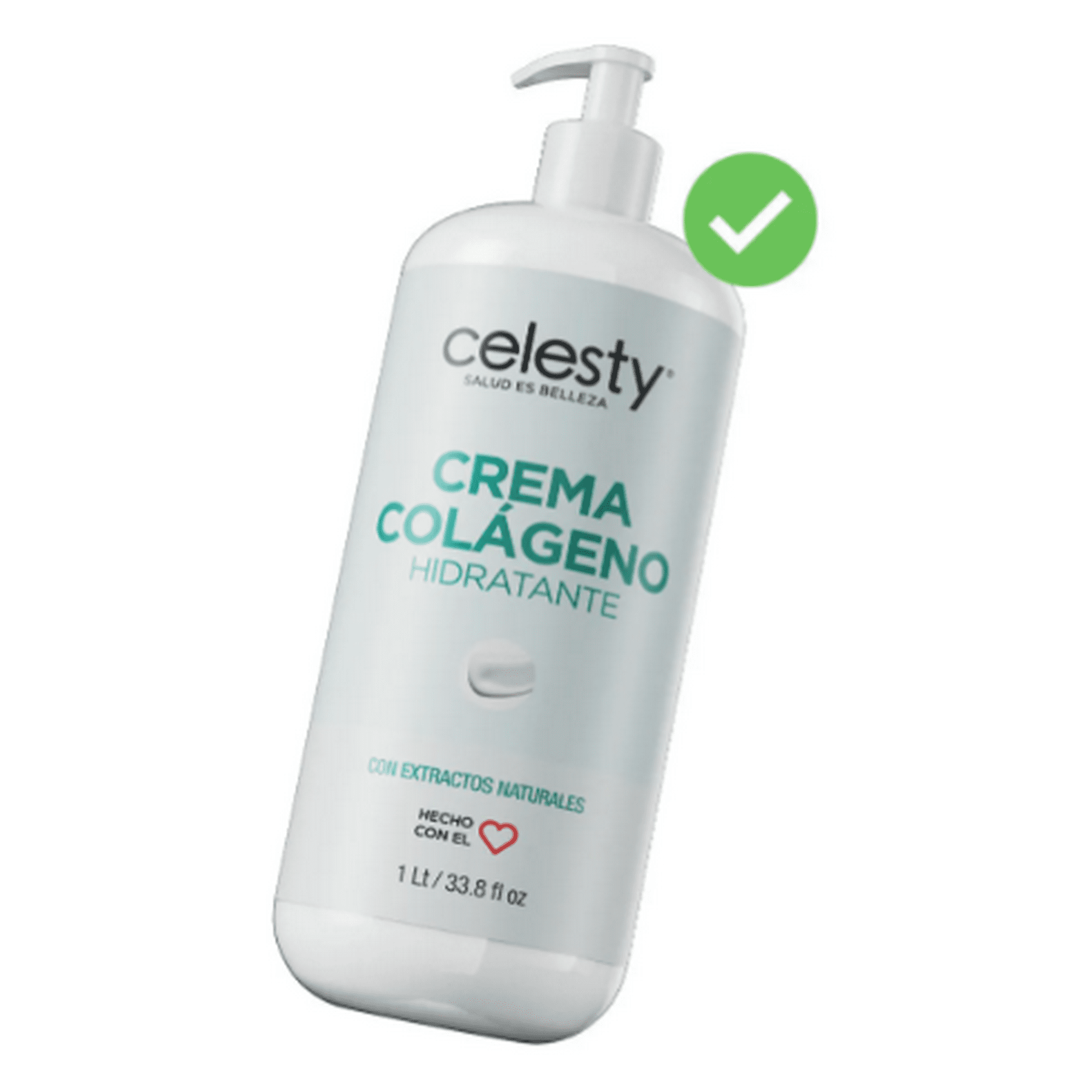 Crema de Colágeno Hidratante 1lt Celesty Crema Colageno Hidratante 1lt ...