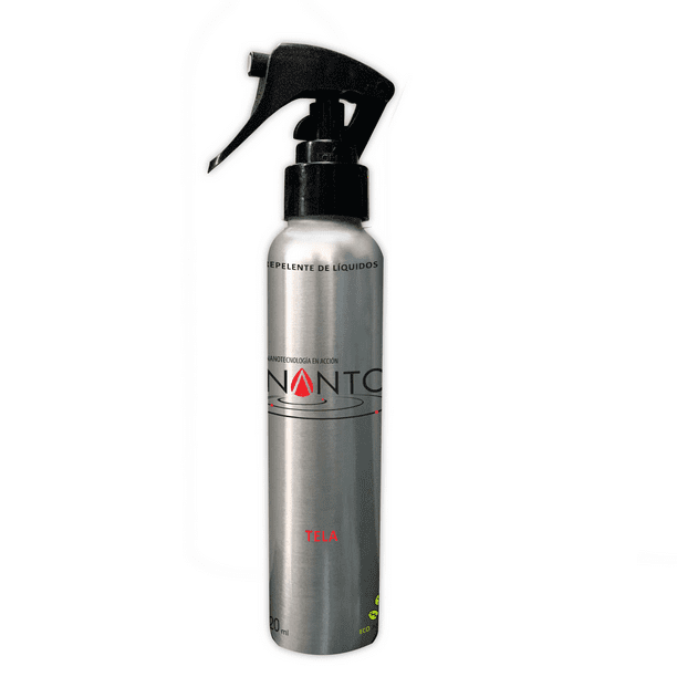 NANTO-TELAS 120 ML (Protector contra líquidos y manchas hecho con nanotecnología para calzado ...