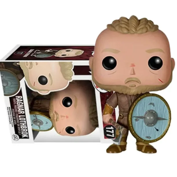 Funko Pop Vikings 178 # LAGERTHA 177 # RAGNAR LOTHBROK Figura de acción ...