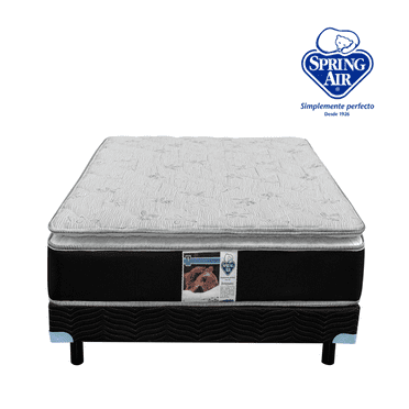 Colchón Matrimonial Ortopédico De Confort Medio Spring Air Smith ...
