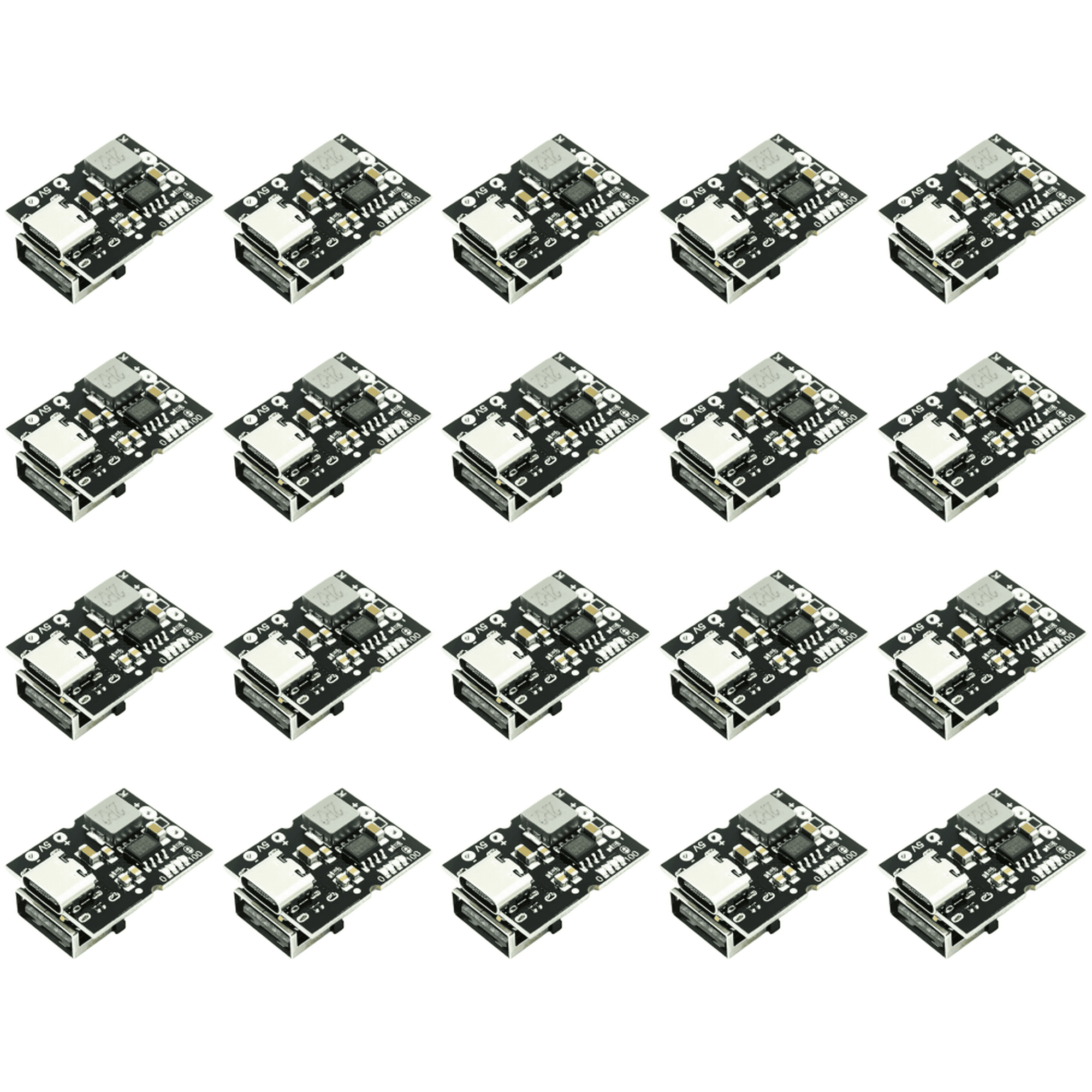 DQrwqpou Módulo Carga Y Descarga 5V 2A Módulo Placa PCB Alta Precisión ...