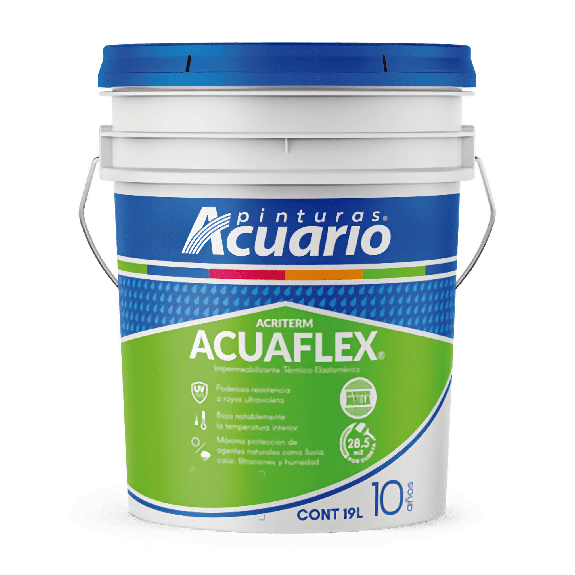 Impermeabilizante Térmico Elastomérico Pinturas Acuario Acriterm ...