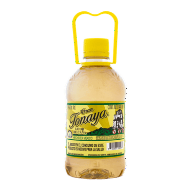 Caja de 12 Licor De Caña Tonayan Pet Blanco Y Amarillo 960 ml Tonayan ...