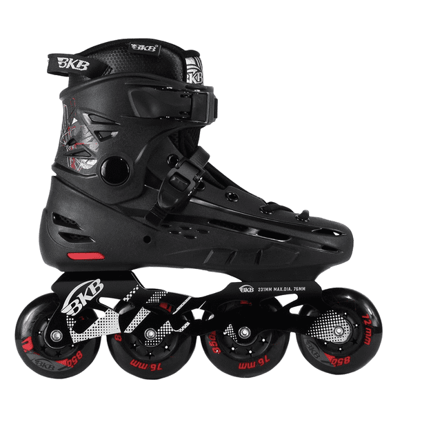 Patines semiprofesionales marca Flying Eagle modelo BKB negro talla 26 ...
