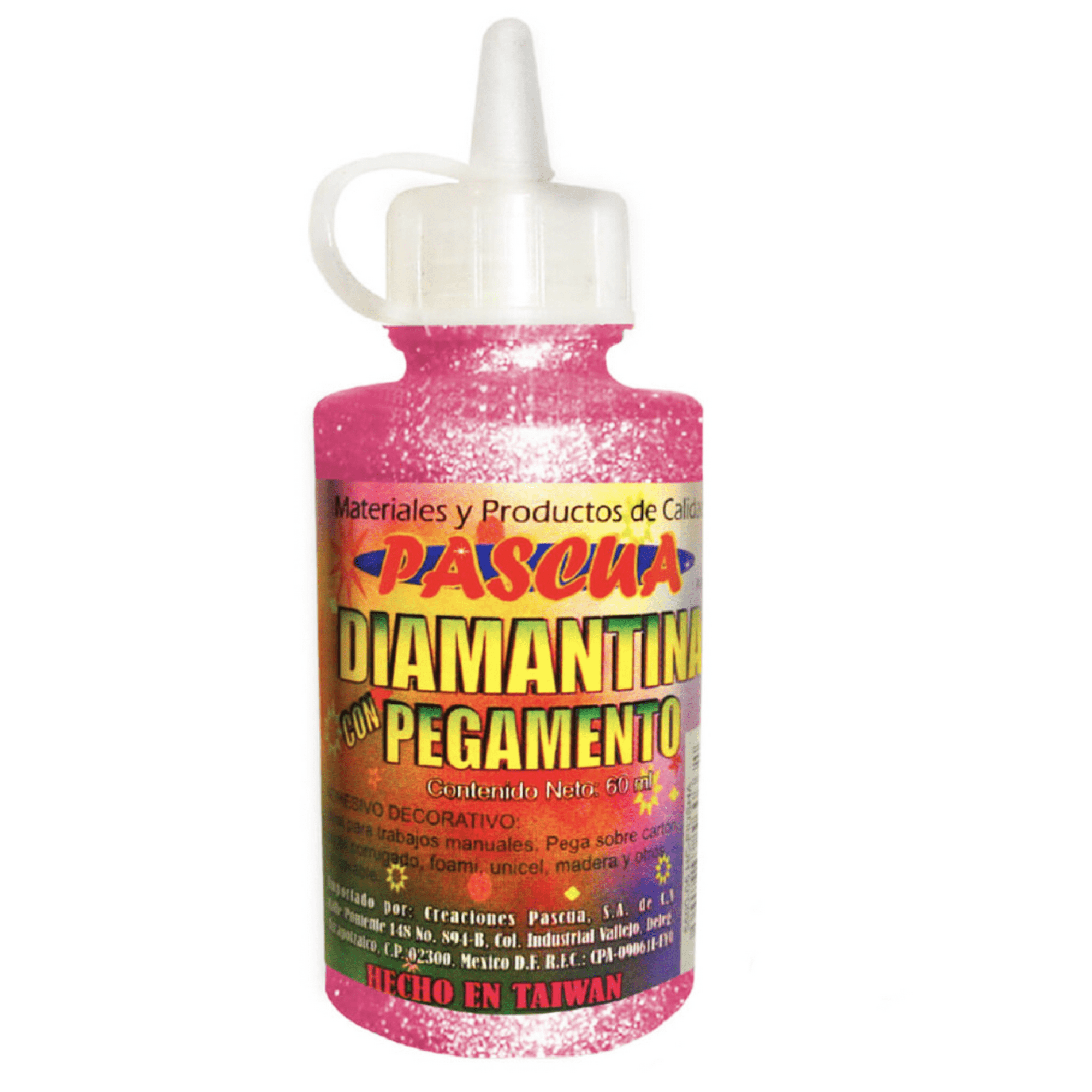 Pegamento Glitter con diamantina PASCUA purpurina 60ML para manualidad ...