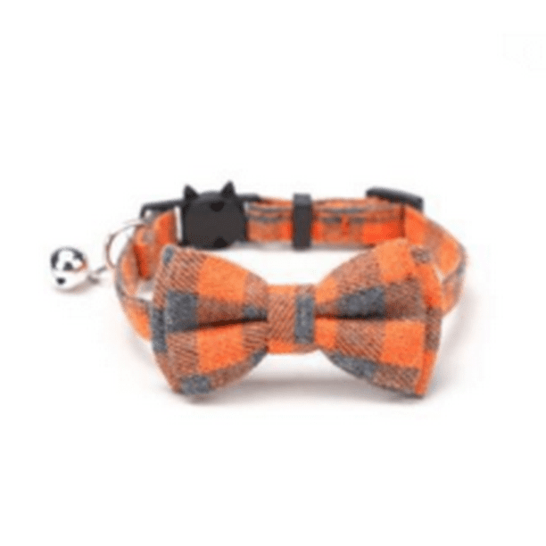Collar para Gato con Campana y Pajarita, Collar para Gato ...