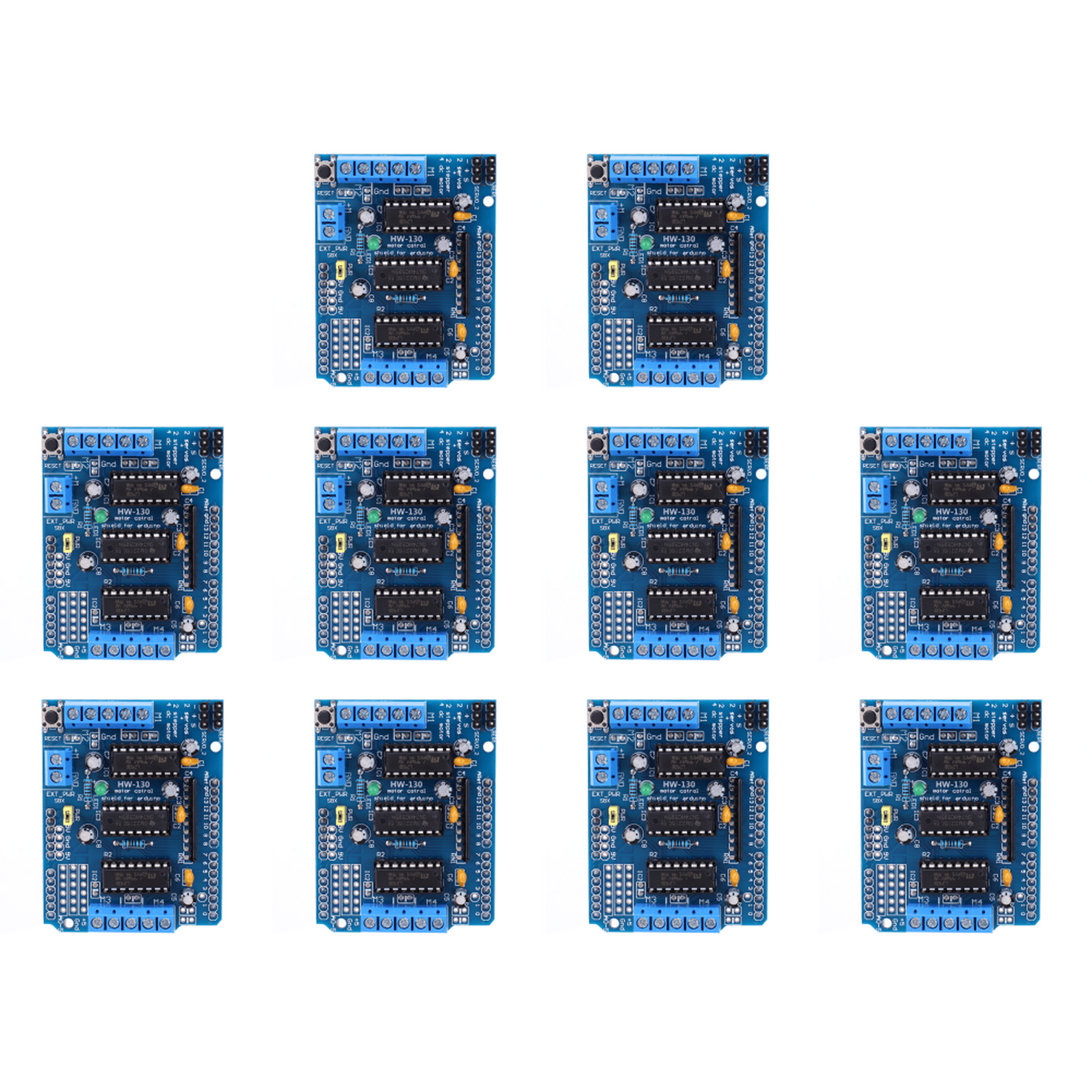 L293D DC Motor Drive Shield Paso a paso 4.5-36V 4CH Motor Control ...