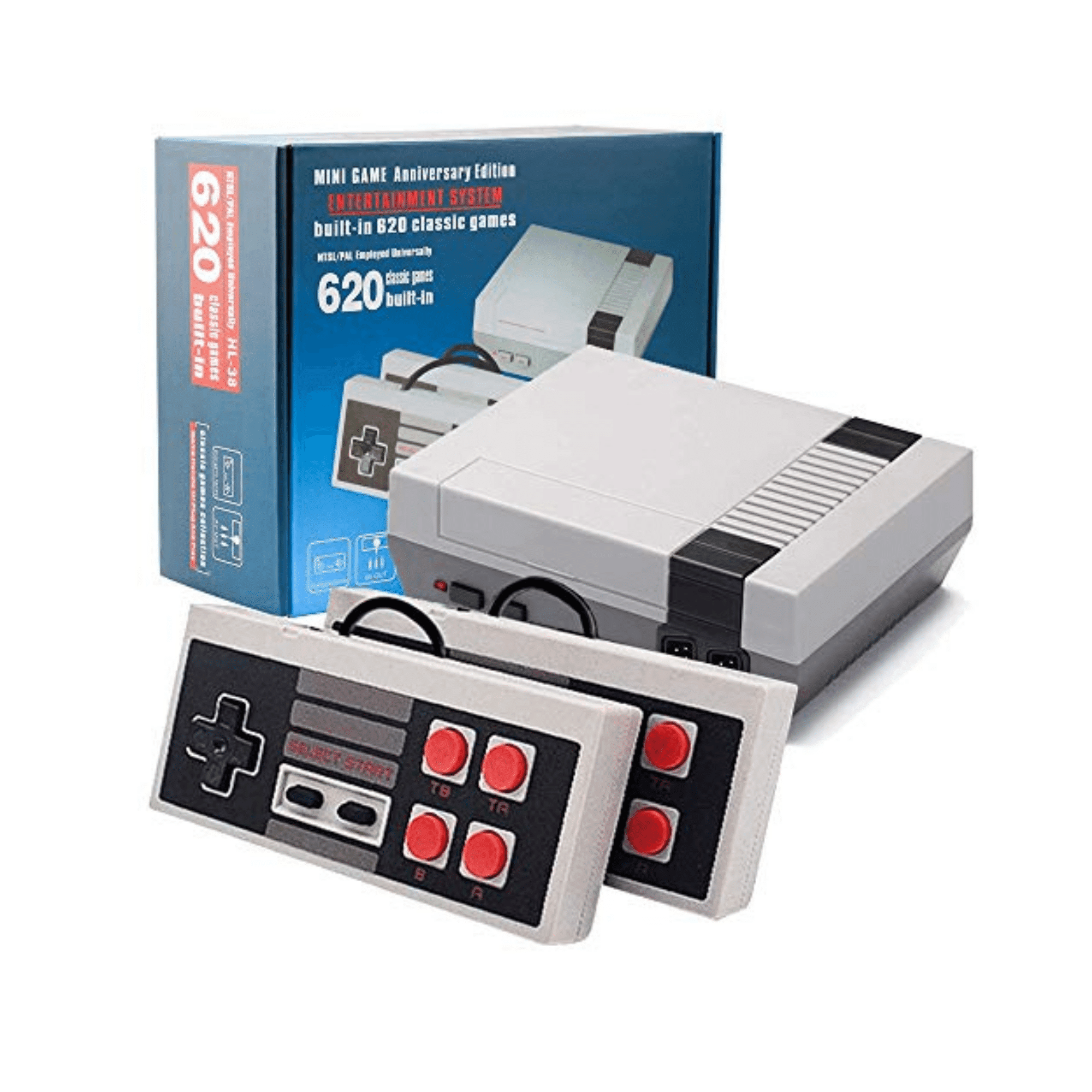 Mini Consola Retro Clásica 620 Juegos 2 Control Videojuegos Menchiis ...