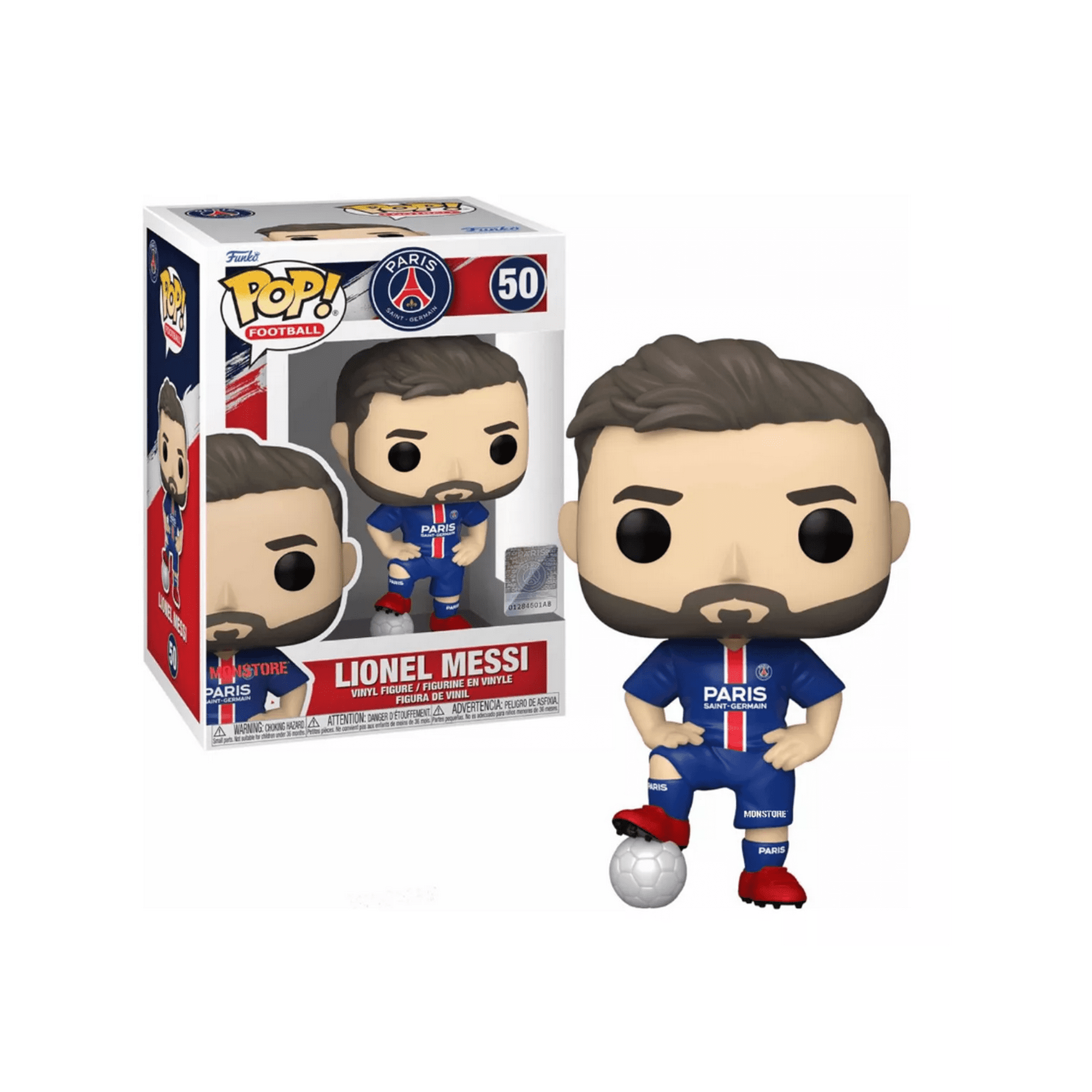Funko Pop Fútbol Lionel Messi #50 Paris Saint Germain | Bodega Aurrera ...
