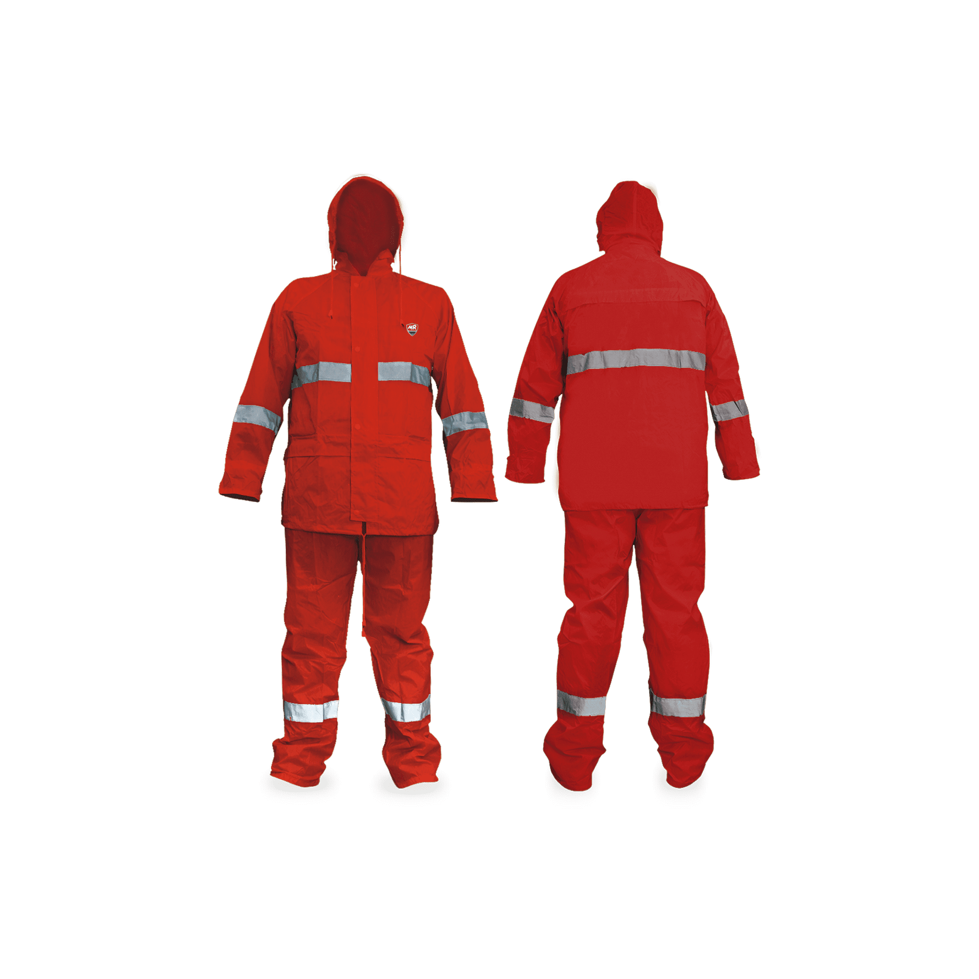 Impermeable 2 piezas con Reflejante Alta Visibilidad MS SEGURIDAD MS ...