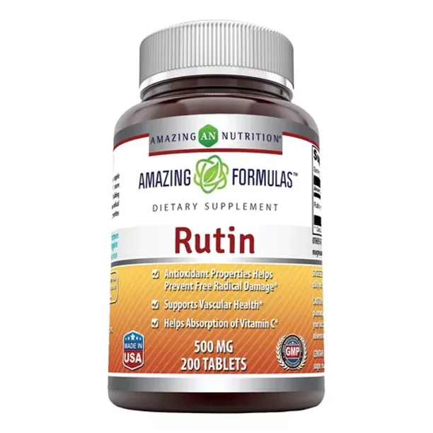 Amazing Formulas Rutin 500 Mg Rutina 200 Tabletas | Walmart en línea