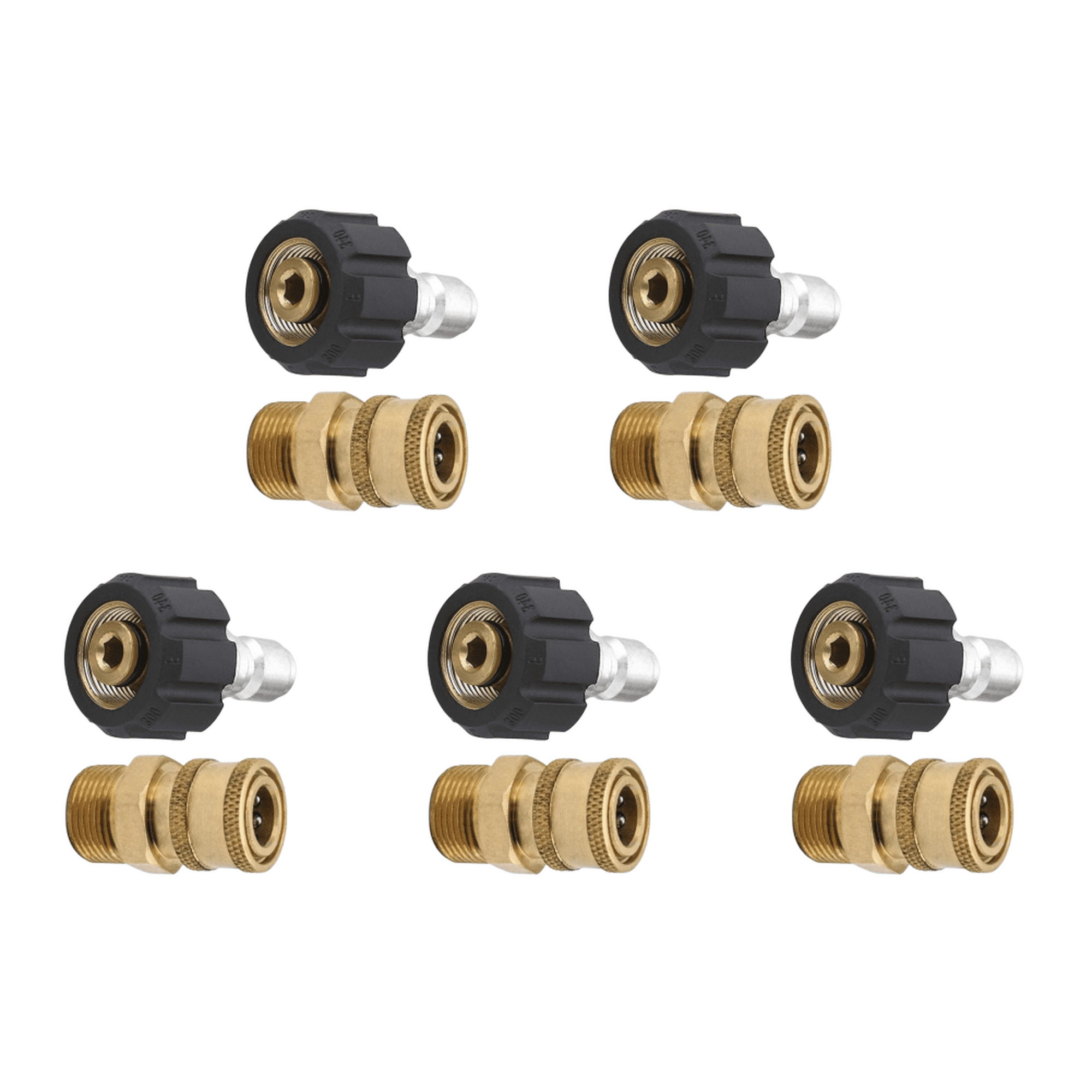 Conector M22 Acoplamiento rápido de latón de alta presión para tubería ...