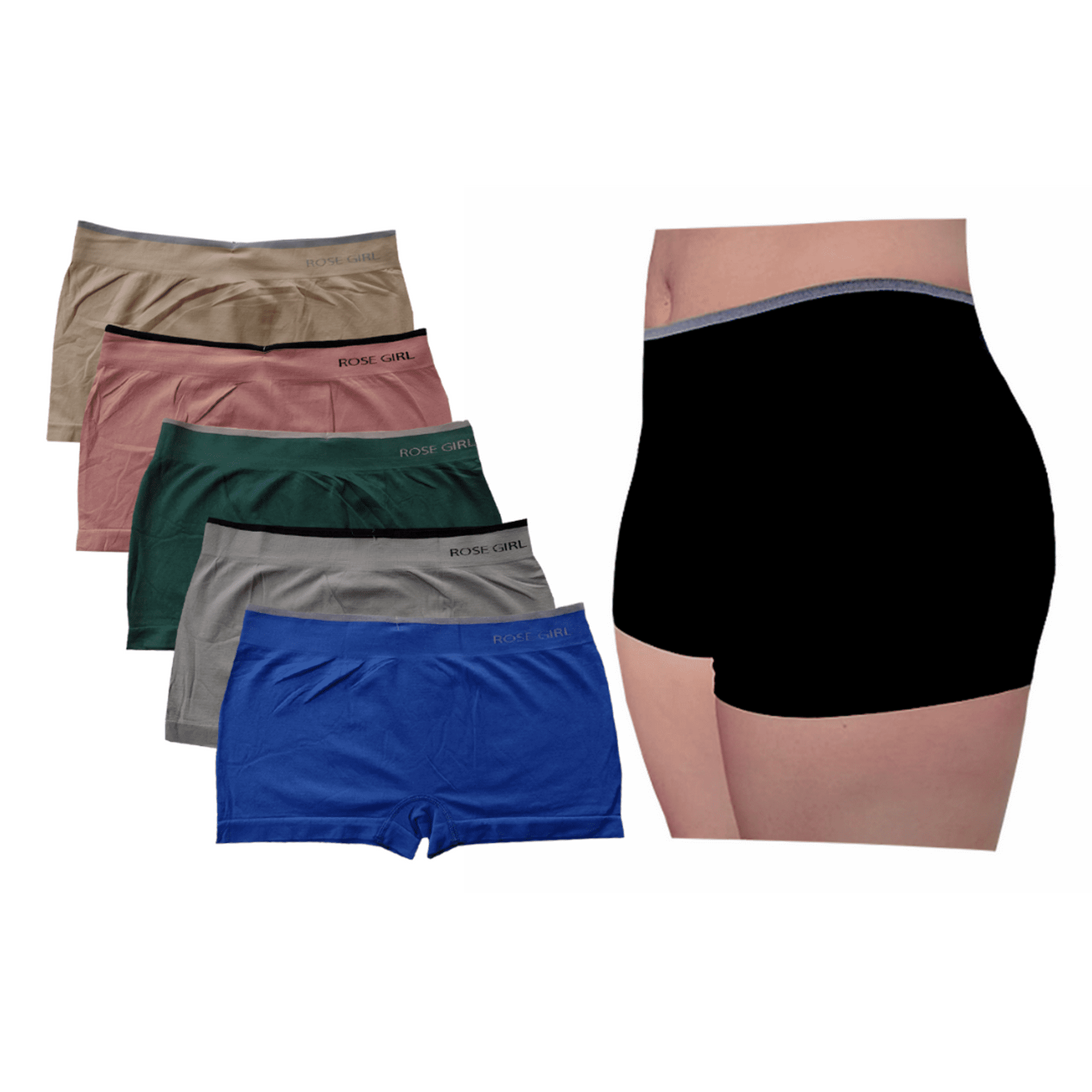Bóxer Dama Microfibra Paquete De 12 Piezas | Bodega Aurrera en línea