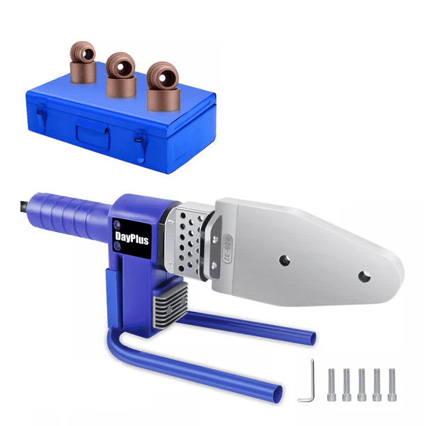 Termofusor 600w Termofusora, 3 Jgo De Dados 1/2 , 3/4 Y 1 Azul ...